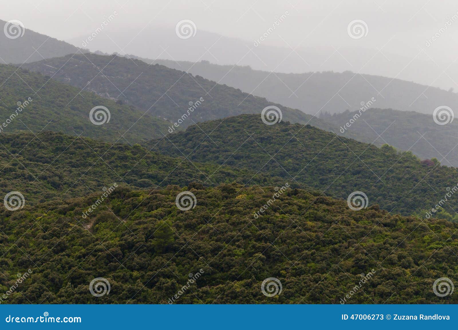 Hilly landscape stock image. Image of nature, grey, green - 47006273