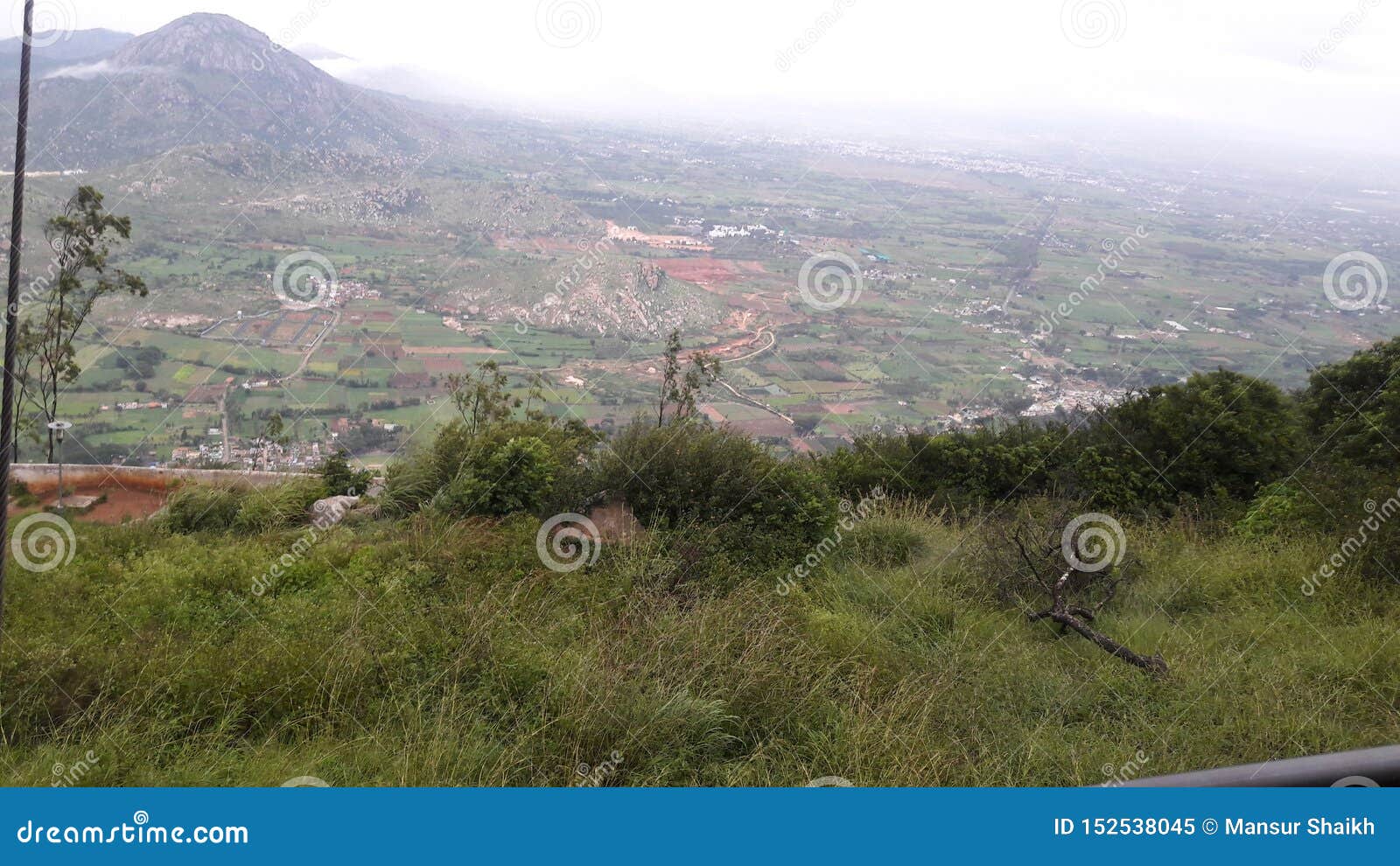 Hilly view stock image. Image of habitat, devotion, holiday - 152538045
