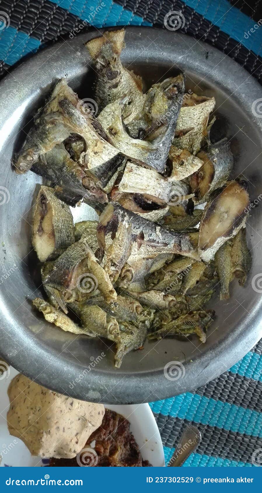 Hilsha fish fry stock image. Image of fish, animal, invertebrate ...