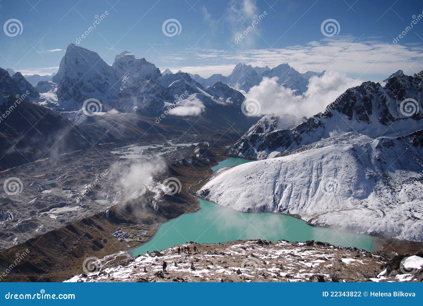 Himalaja stockfoto. Bild von szenisch, region, berg, nepal - 22343822