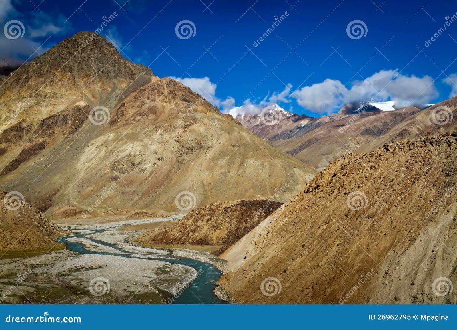 Himalaja stockbild. Bild von himmel, reise, abenteuer - 26962795