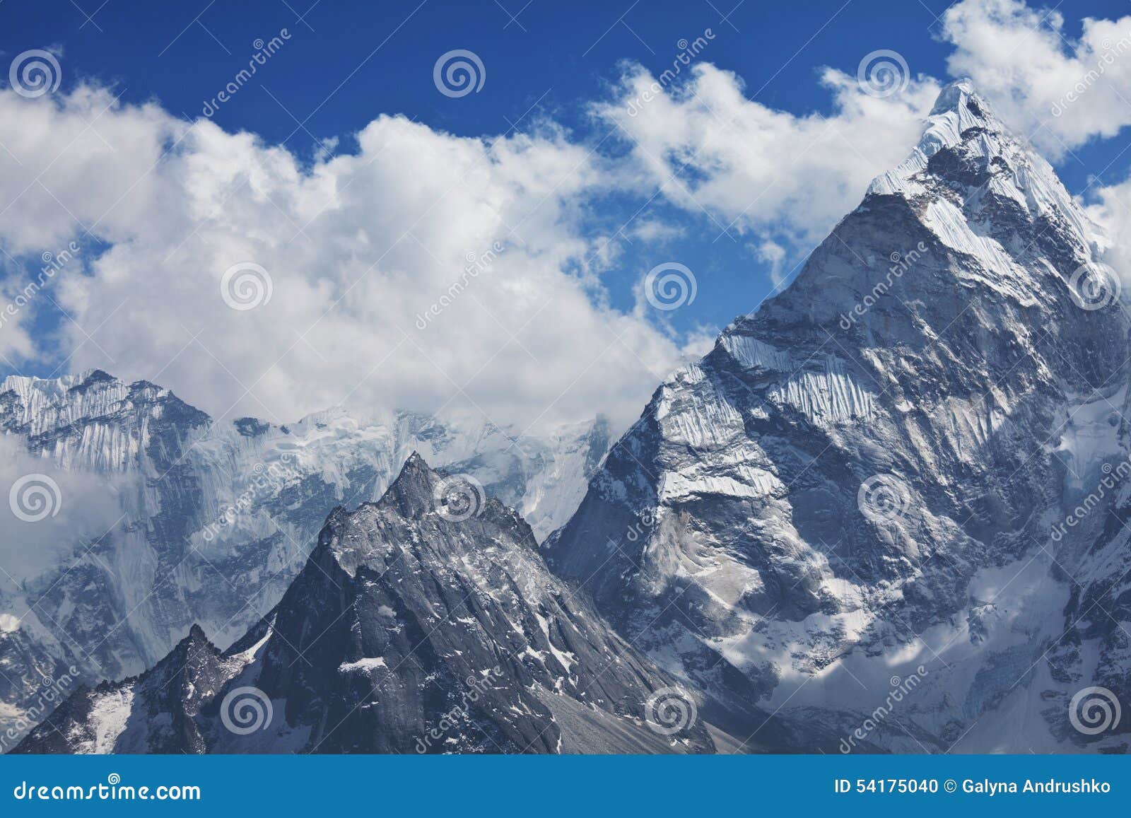Himalaja stockfoto. Bild von gletscher, gebet, umgebung - 54175040
