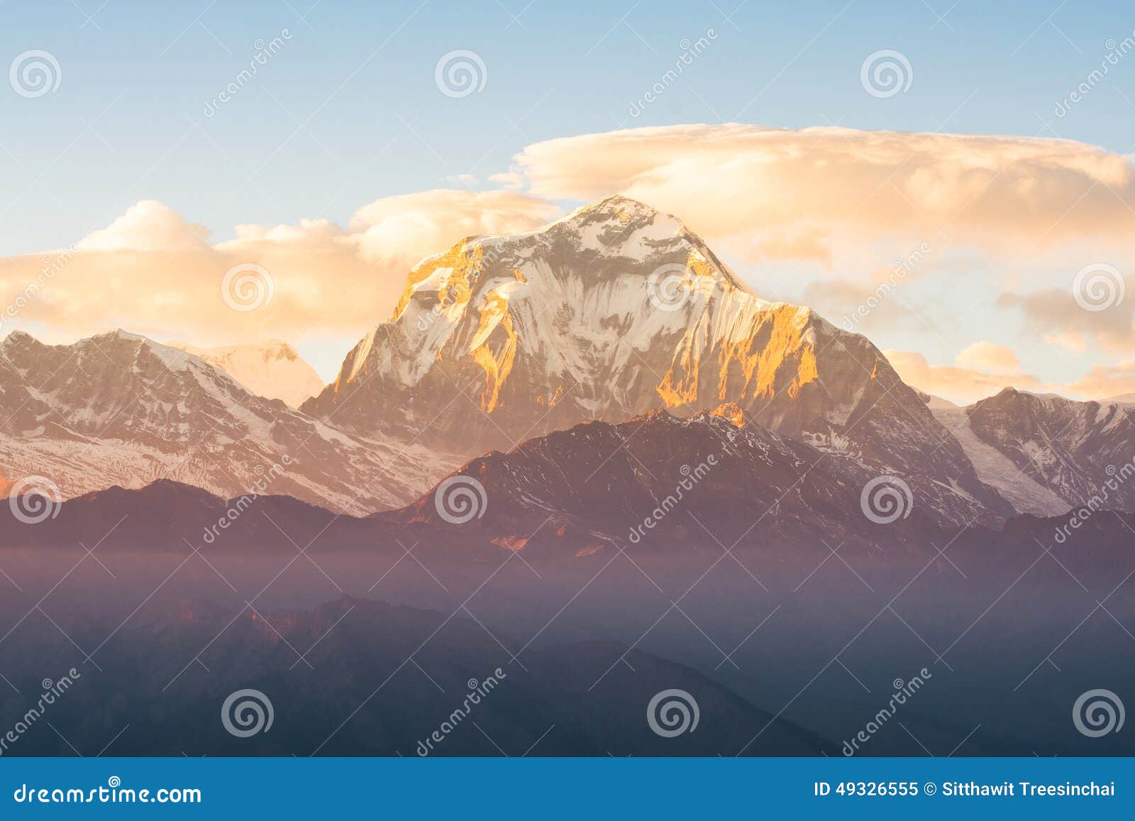 Himalaya stock image. Image of dramatic, beauty, adventure - 49326555