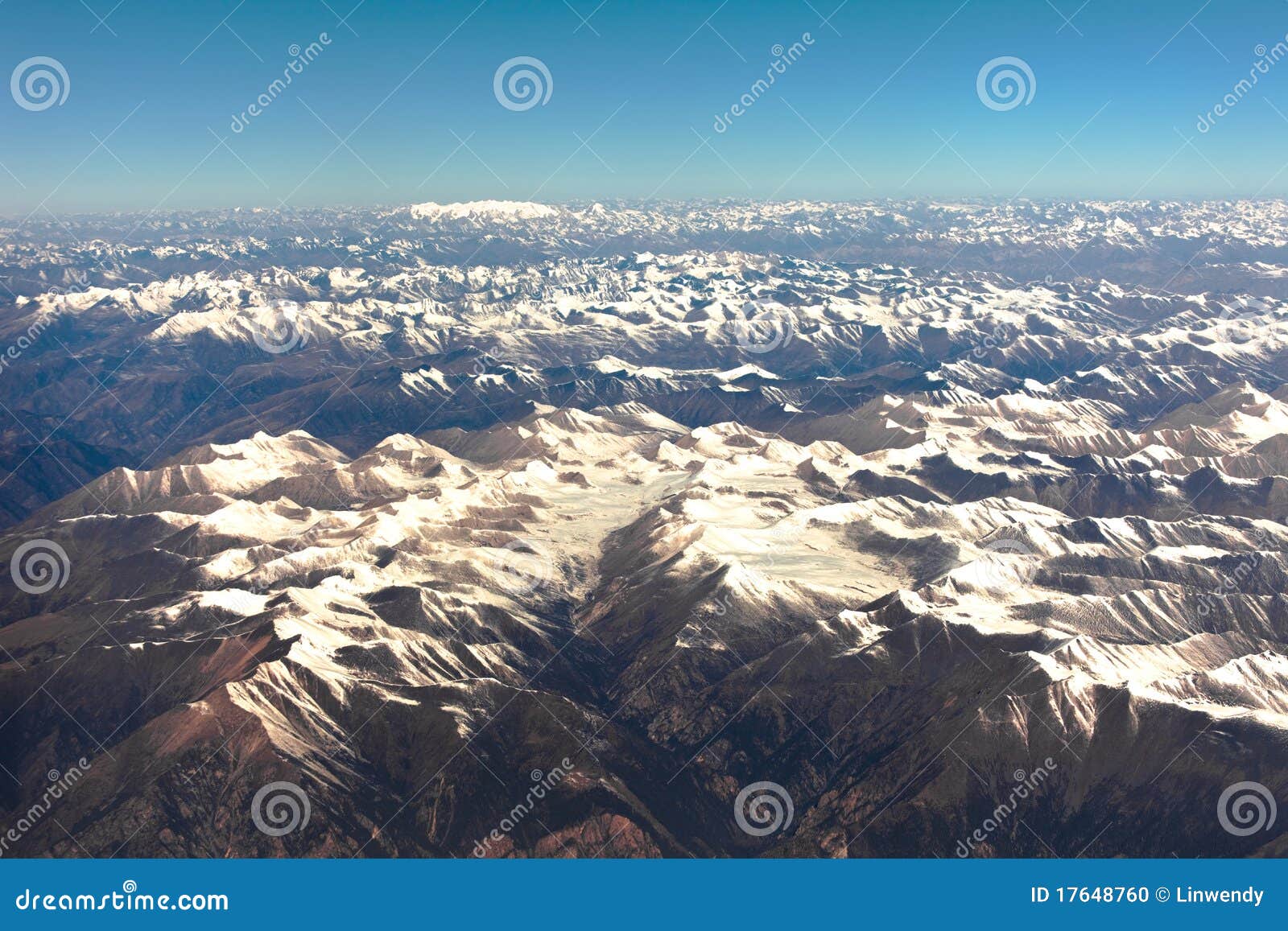 Himalaya mountain- nepal stock photo. Image of aerial - 17648760