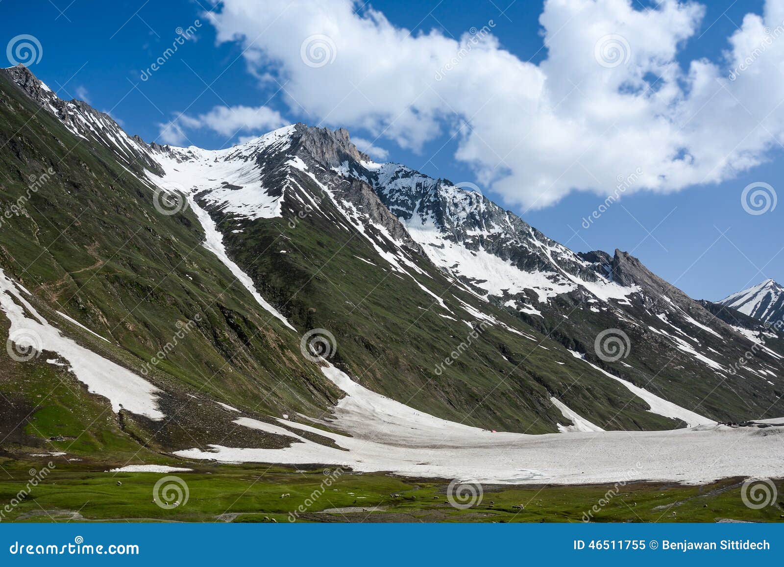 Himalaya range in spring stock image. Image of great - 46511755