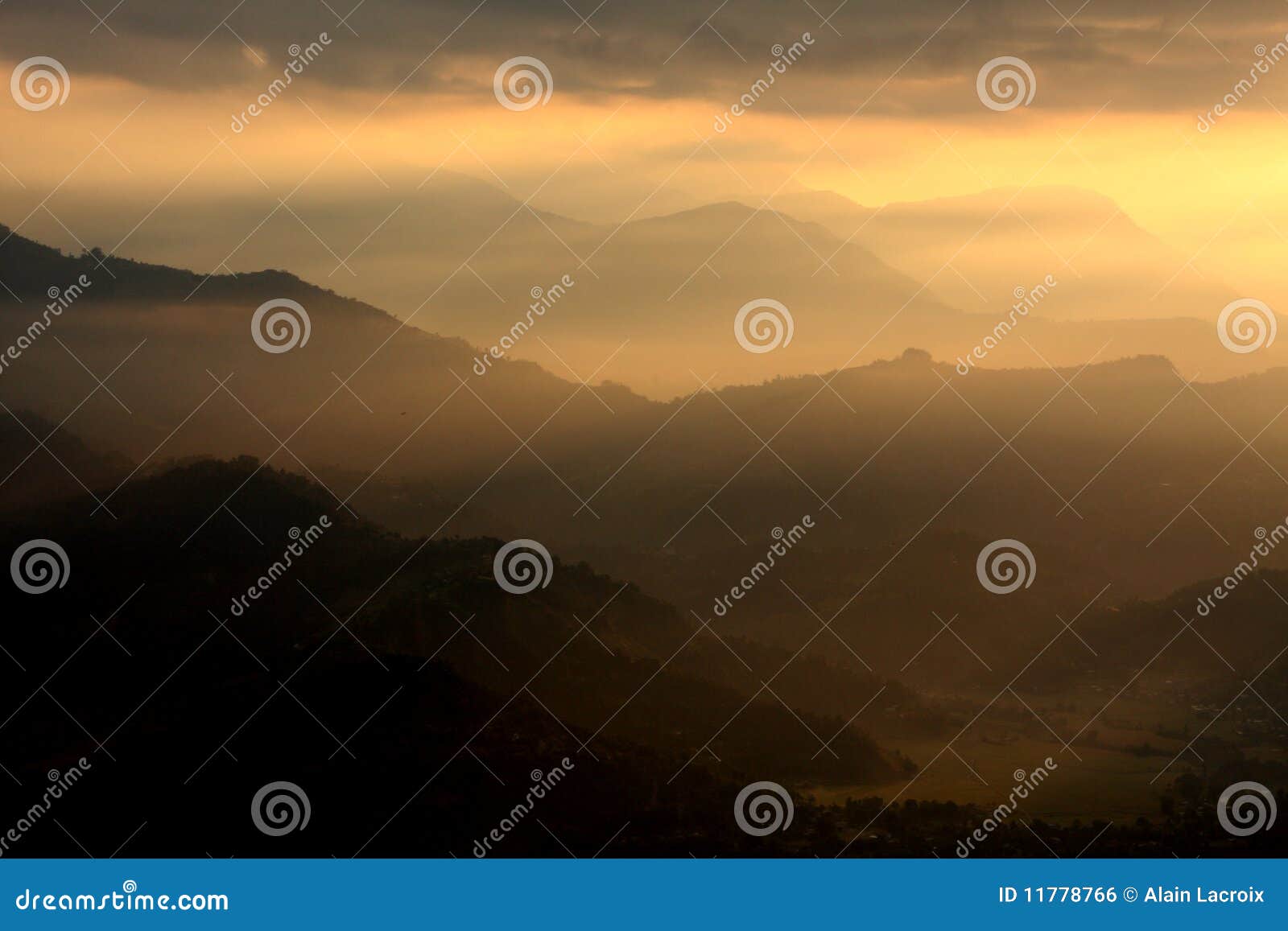 Himalaya sunrise stock photo. Image of bright, cloud - 11778766