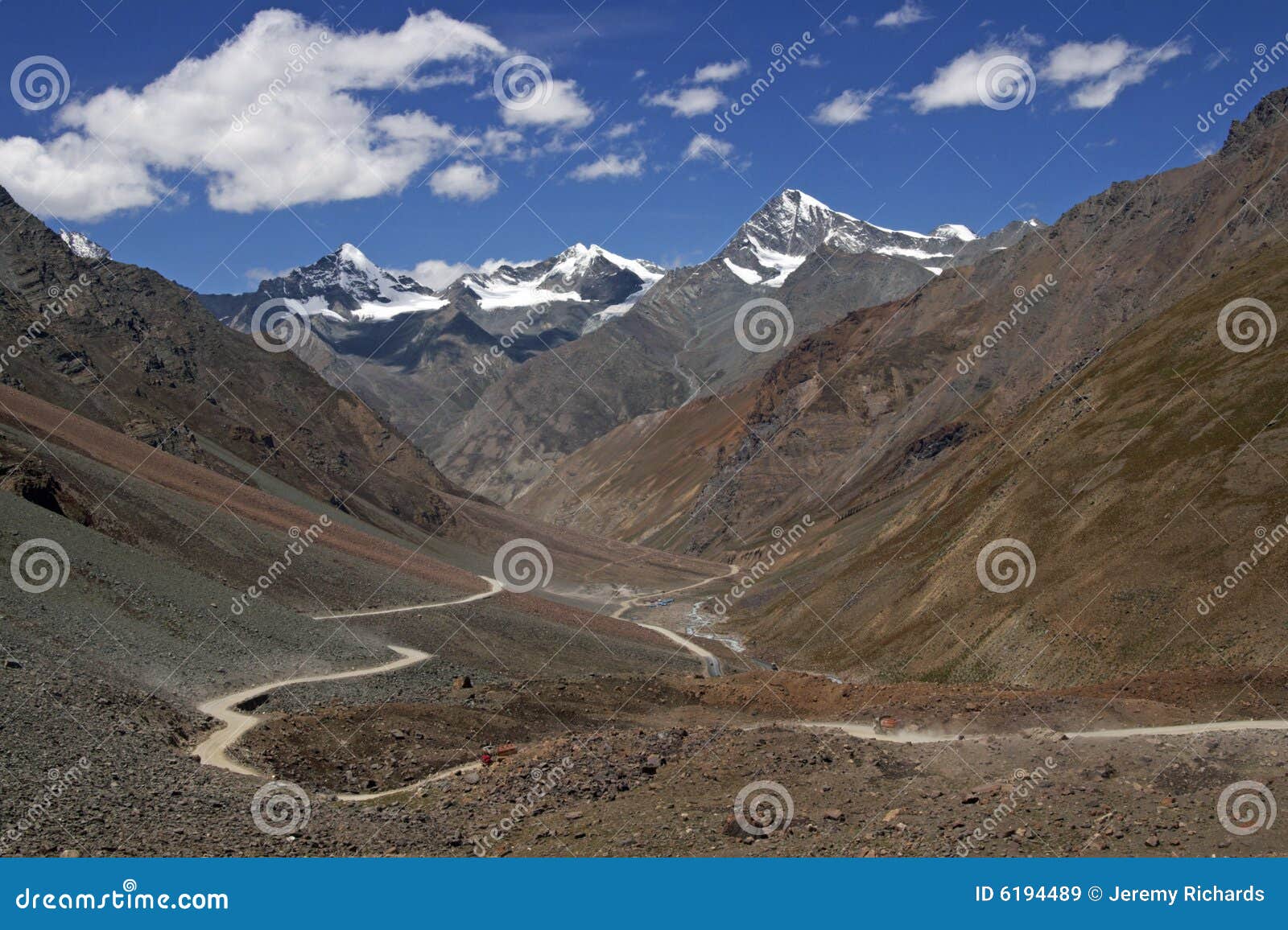 Himalayan Highway stock image. Image of road, arid, barren - 6194489
