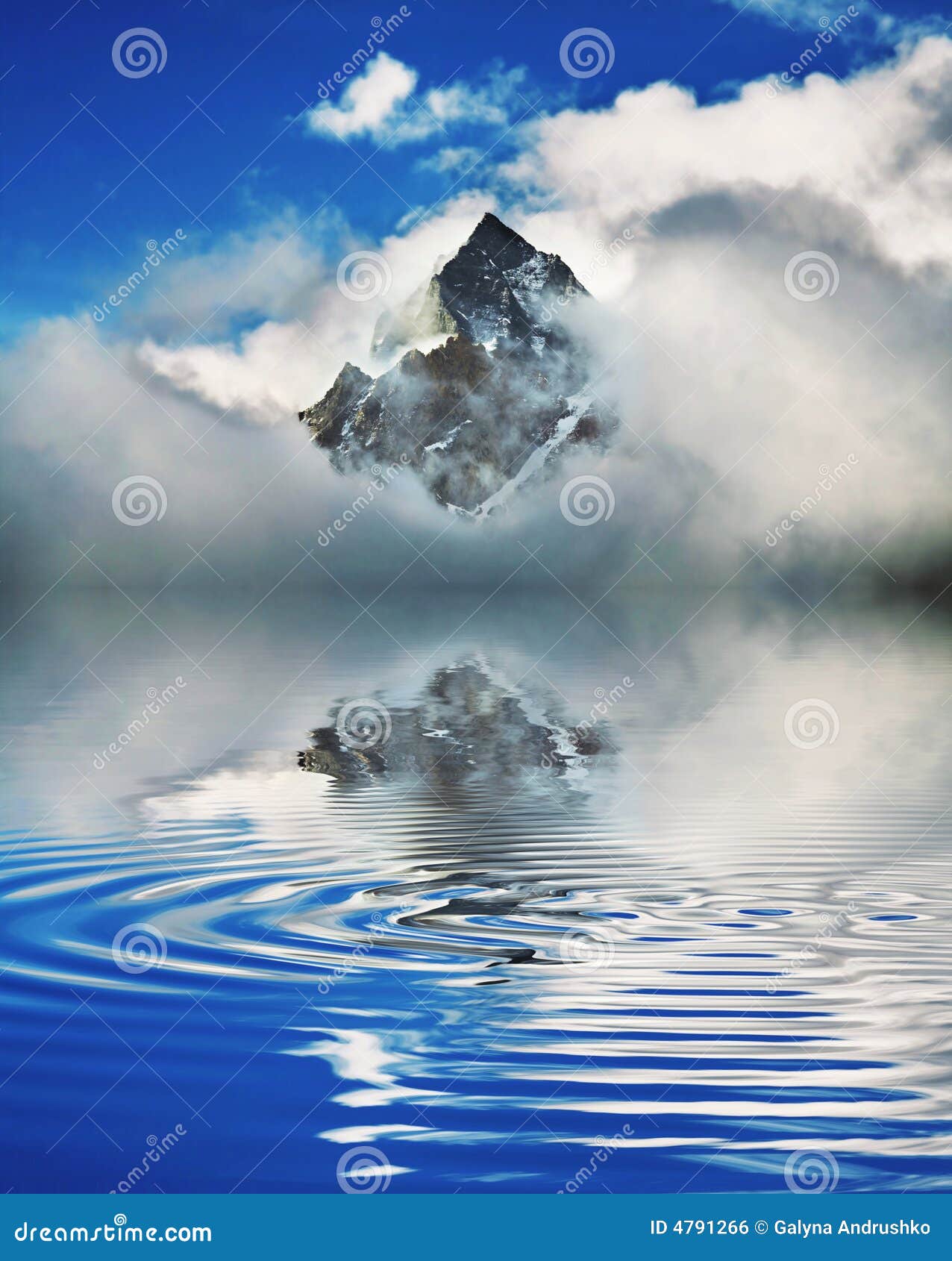 Himalayan Mountain Landscape In Ladakh, India Royalty-Free Stock Image ...