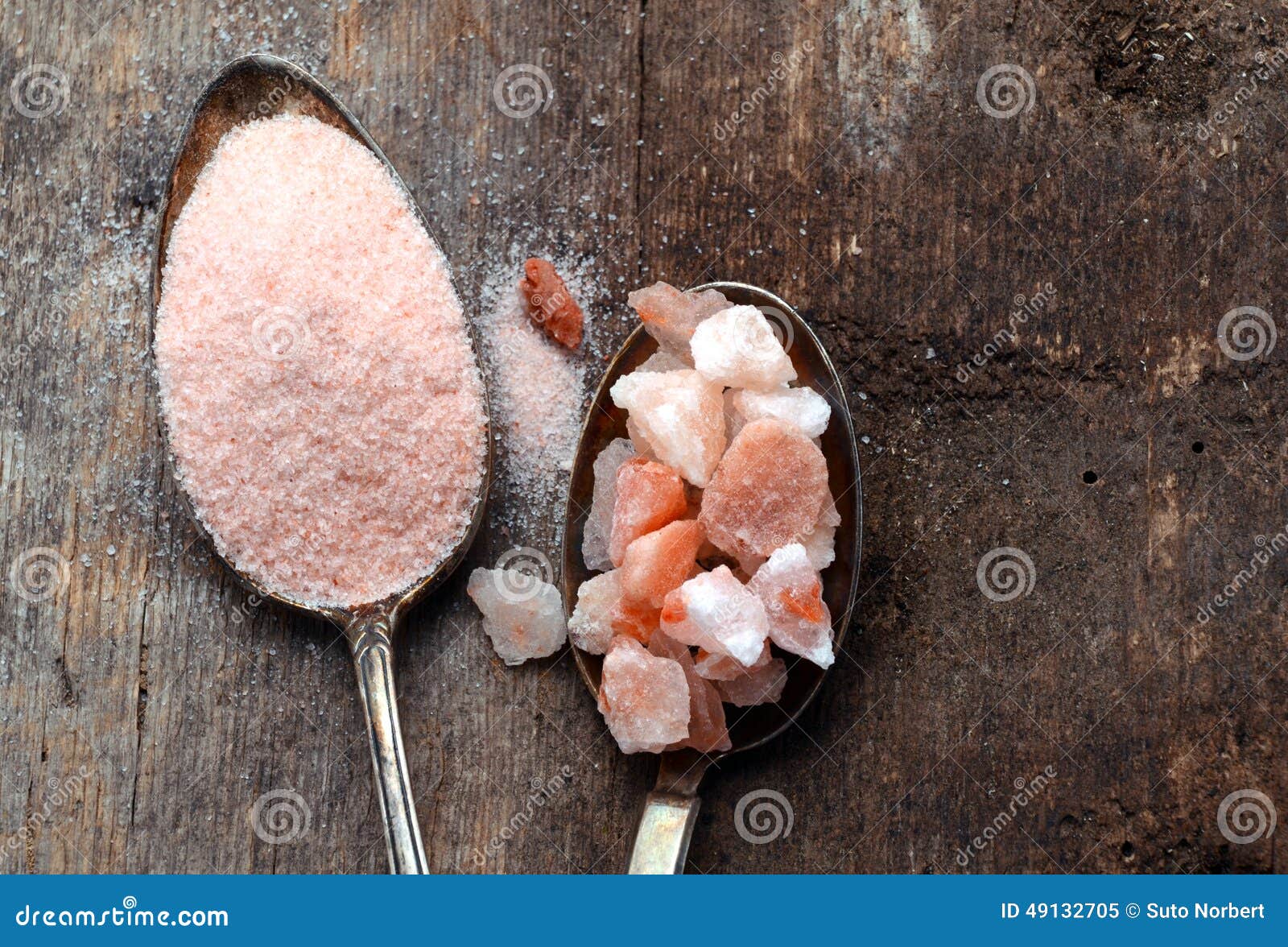 Himalayan Pink Salt Isolated On White Background. Himalayan Pink Salt ...