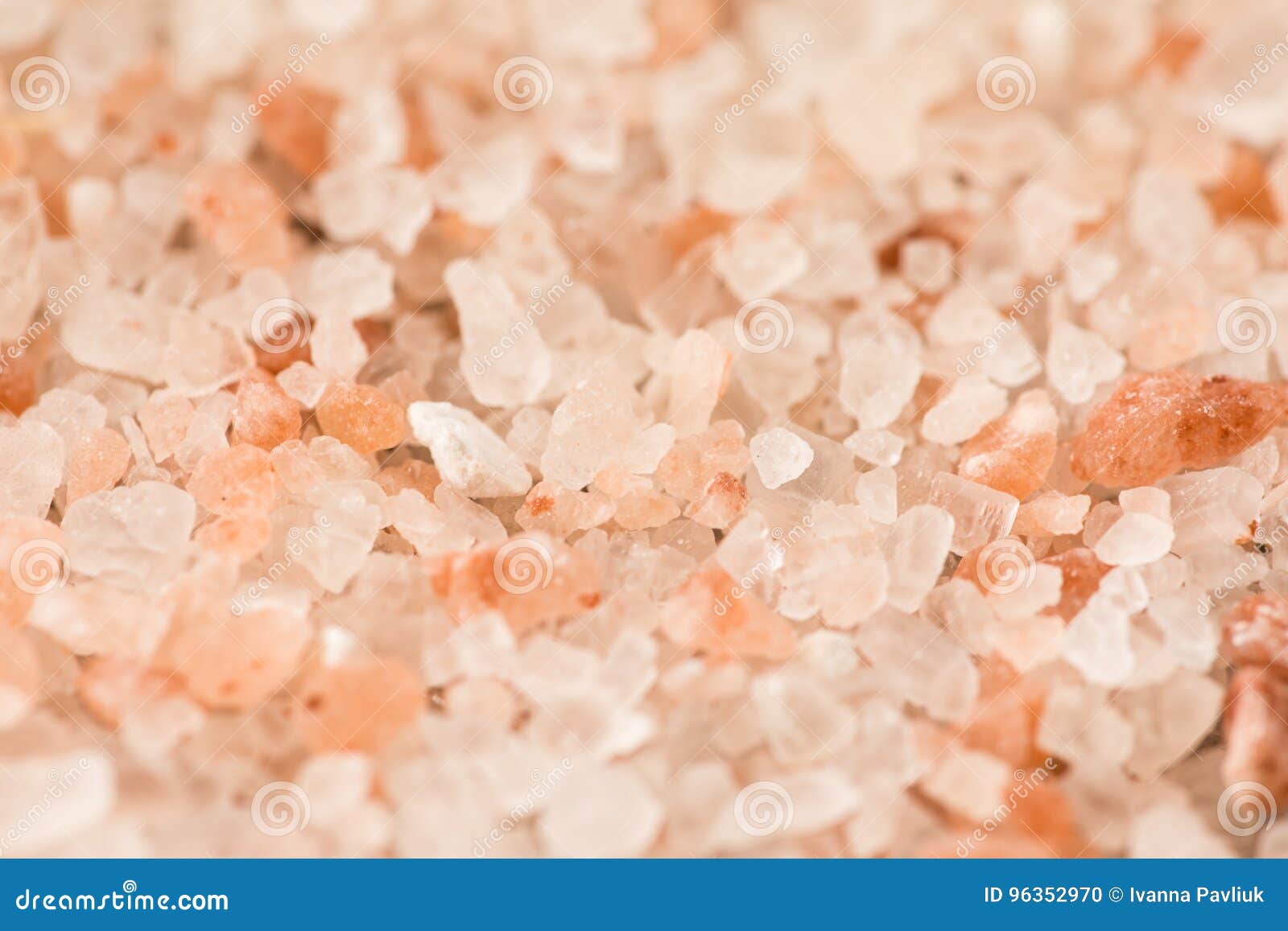 Himalayan Pink Crystal Salt. Pink Salt Background Stock Photo - Image ...