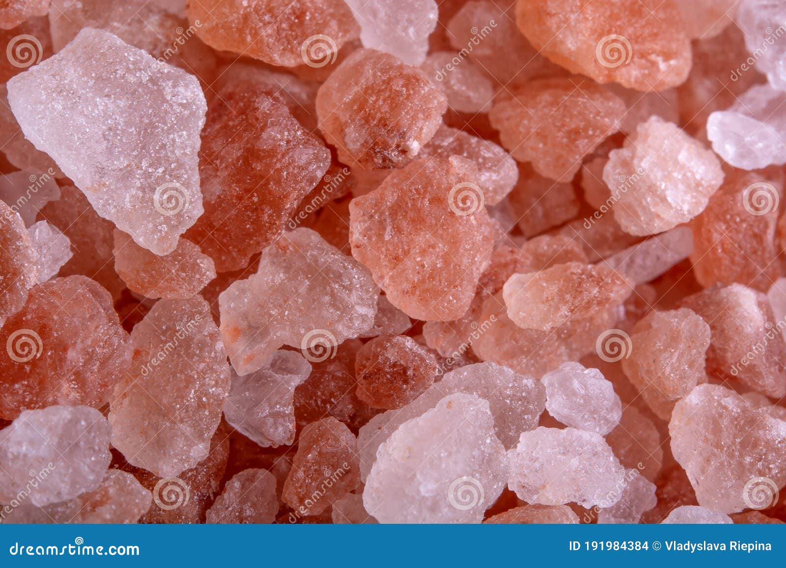 Himalayan Pink Rose Colored Natural Salt, Texture Stock Photo - Image ...