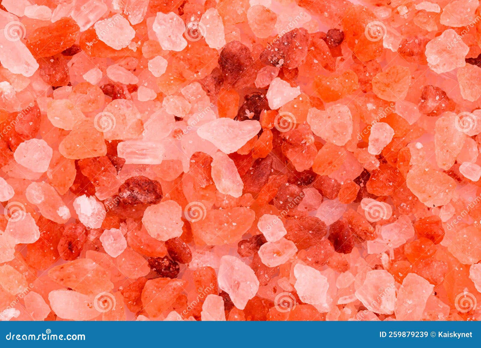 Himalayan Pink Salt Isolated on a White Background Stock Image - Image ...