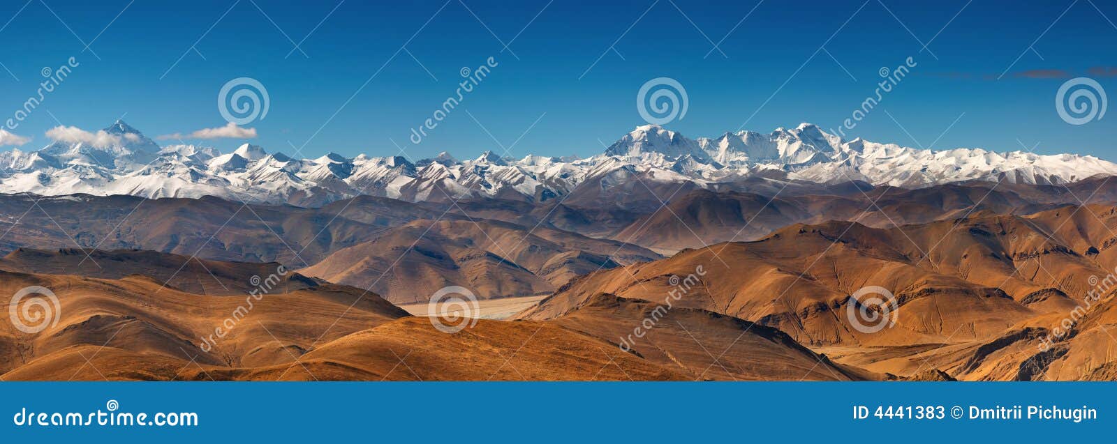 Himalayan Range stock image. Image of greatness, panorama - 4441383