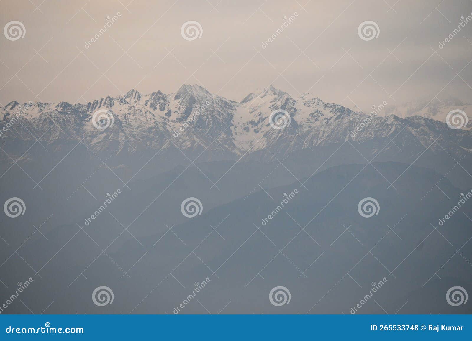 Himalayan Range stock photo. Image of morning, plateau - 265533748
