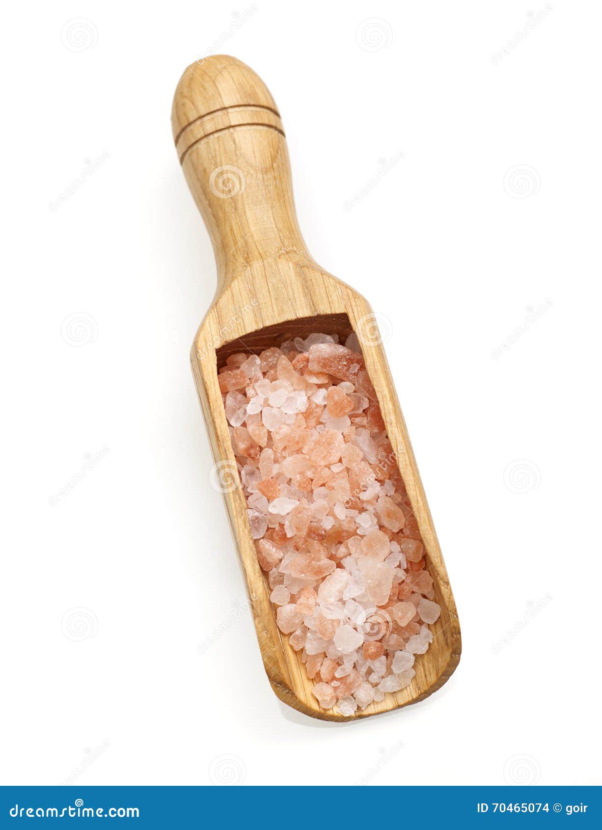 Himalayan salt scoop stock photo. Image of ingredient - 70465074