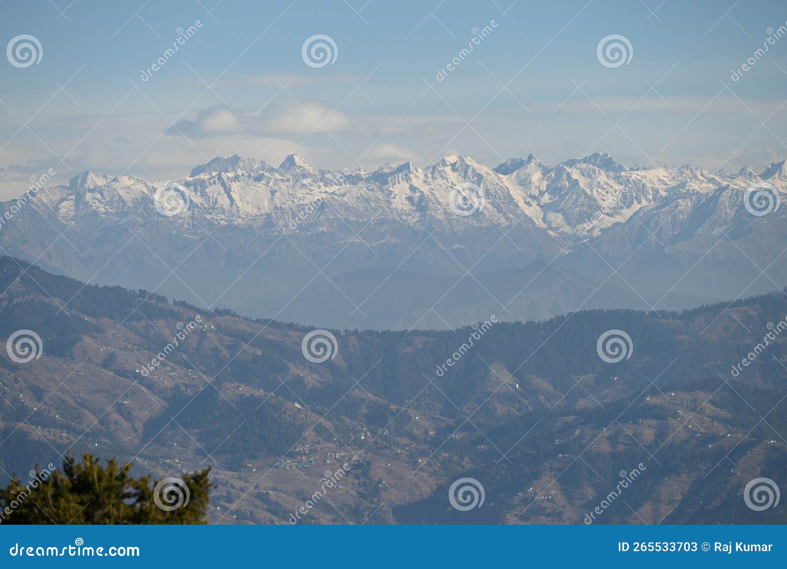 Himalayan Snow Range stock image. Image of ridge, alps - 265533703