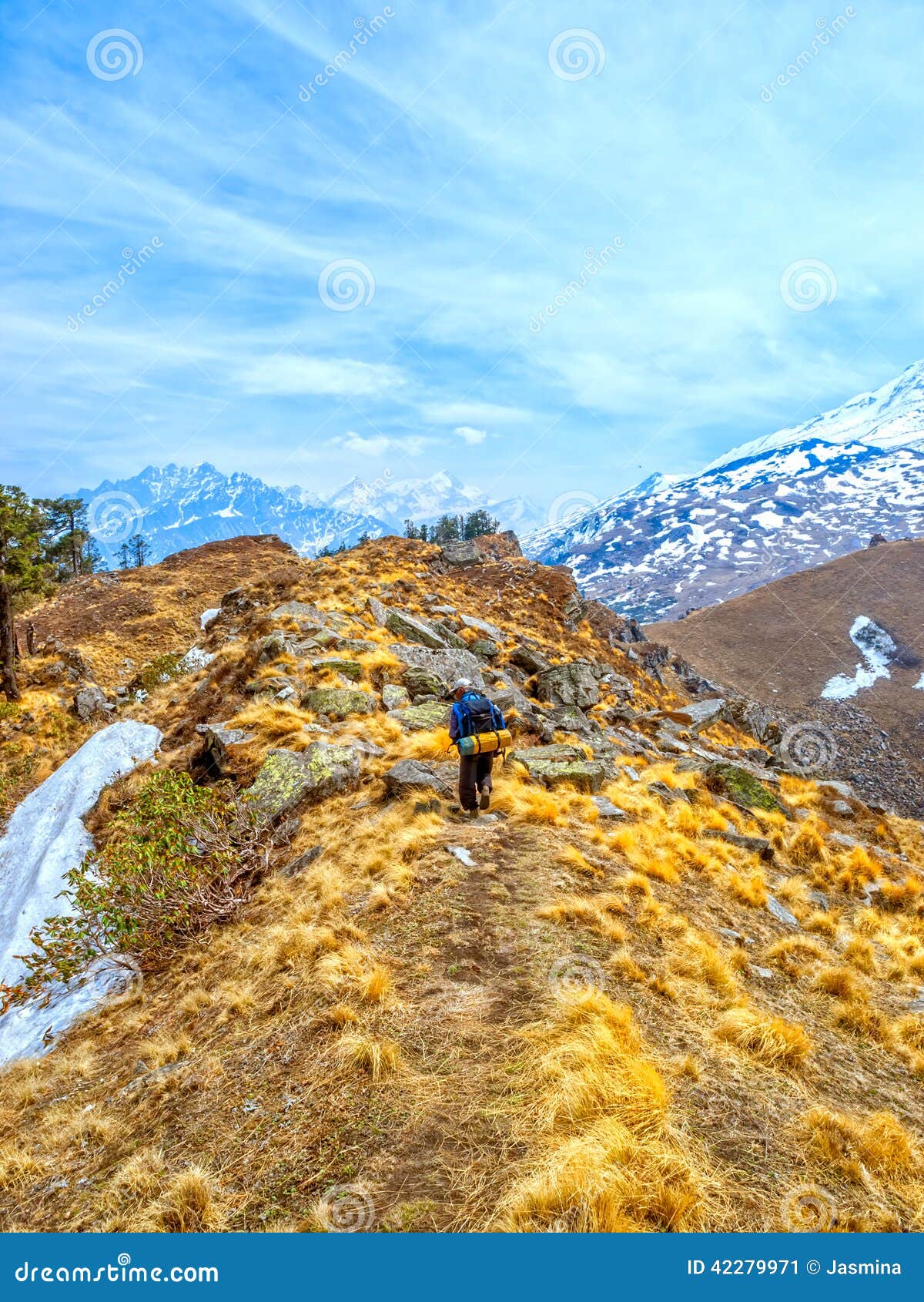 Himalayan trekking stock image. Image of altitude, freshness - 42279971