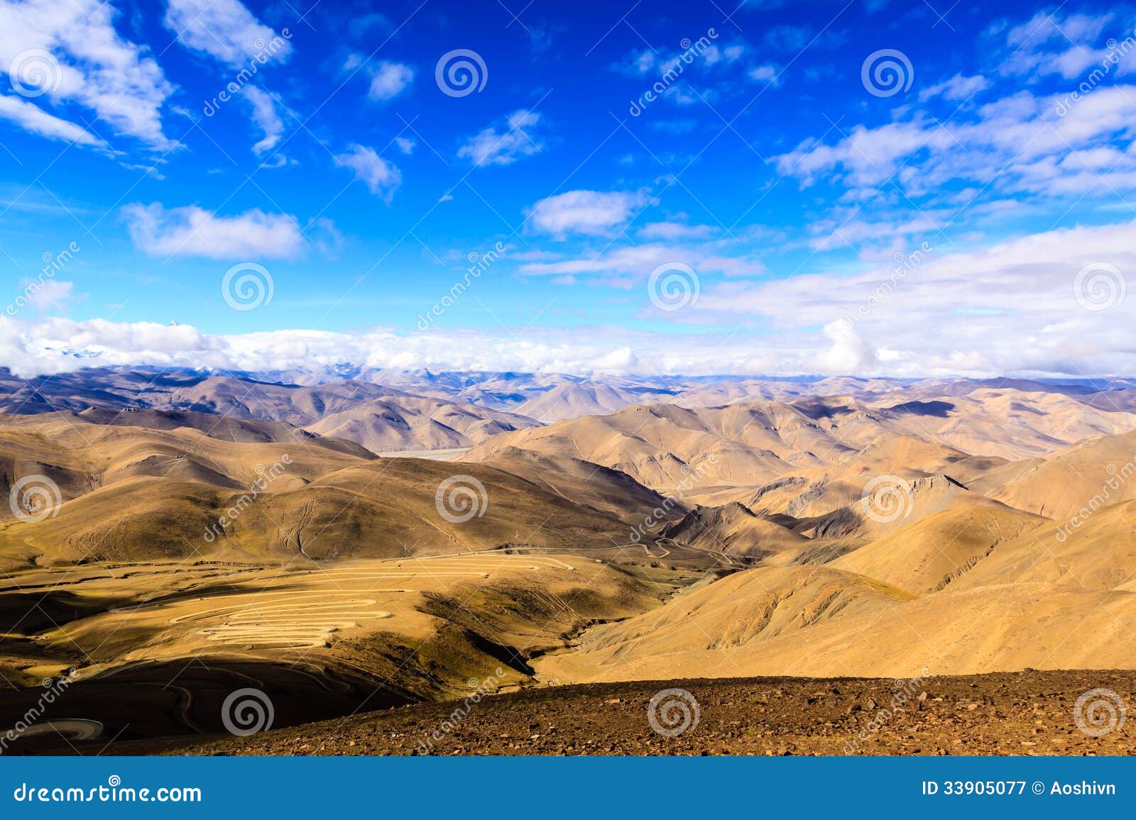 Himalayas. Tibet stock image. Image of majestic, east - 33905077