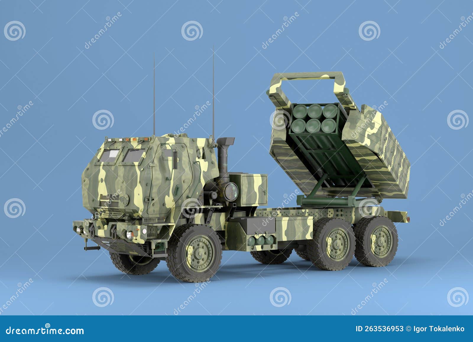 Himars High Mobility Artillery Rocket System Land Leases For Ukraine 3d ...