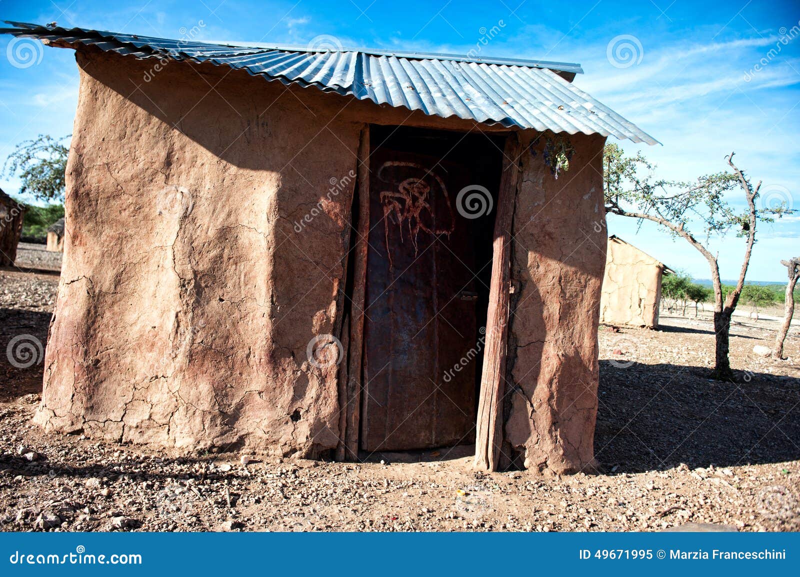 Himba House, Namibia, Africa Stock Image - Image of africa, house: 49671995