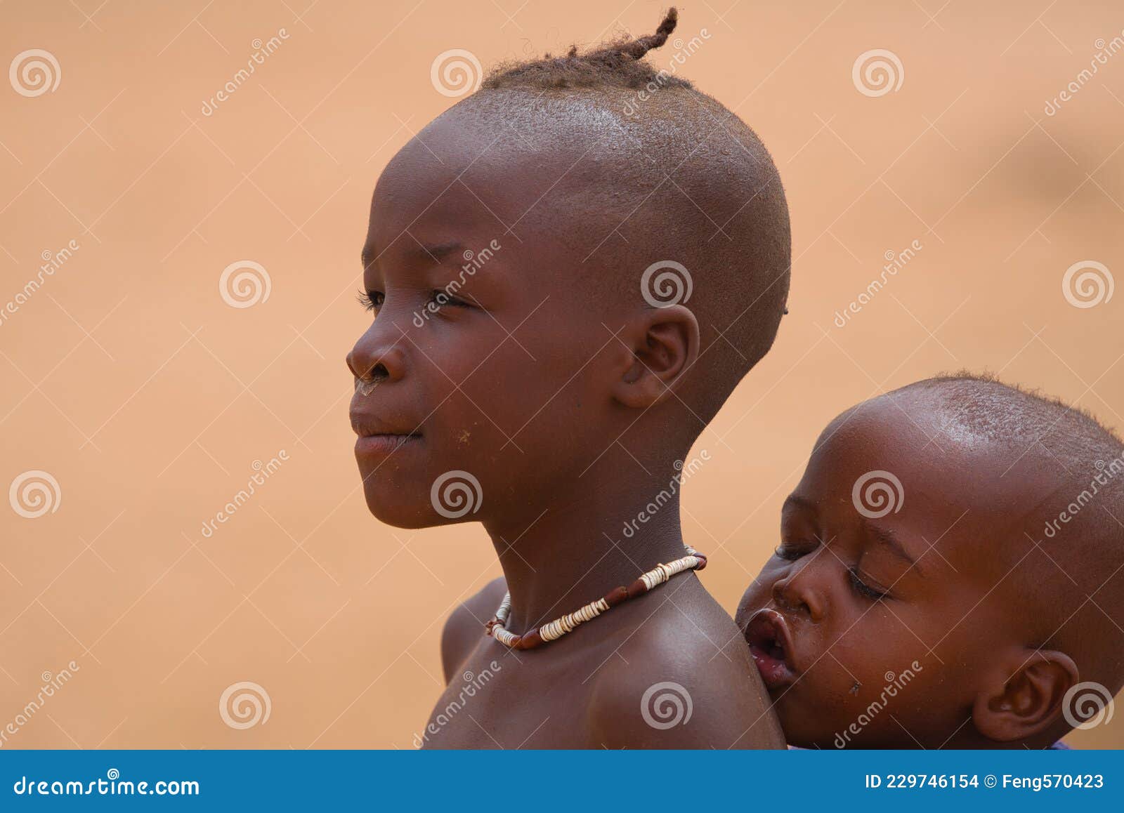 The Himba Tribe Northern Namibia Oct 14 2019 Editorial Stock Image Image Of Curls Idyllic