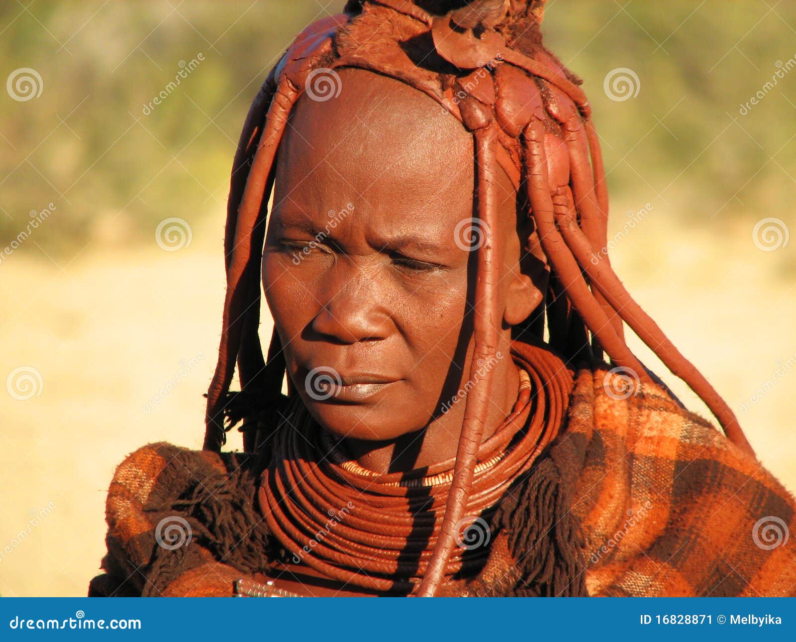 Himba woman editorial photo. Image of black, desert, namibia - 16828871