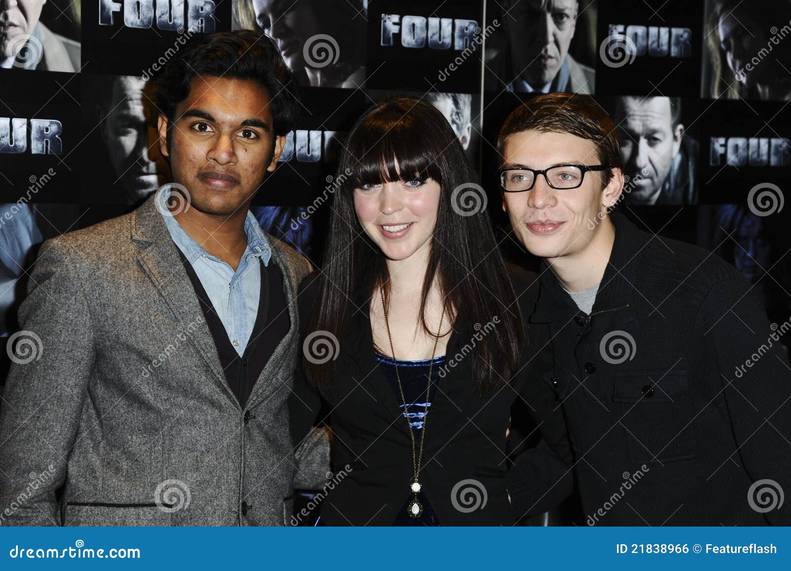 Himesh Patel, Raquel Brite foto editorial. Imagen de premier - 21838966