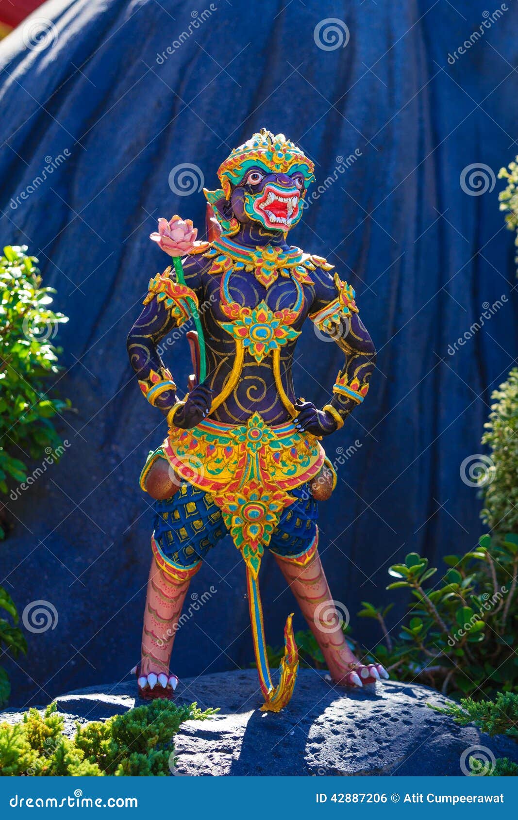 Himmapan Creature at Royal Cremation Structure , Bangkok in Thai Stock ...