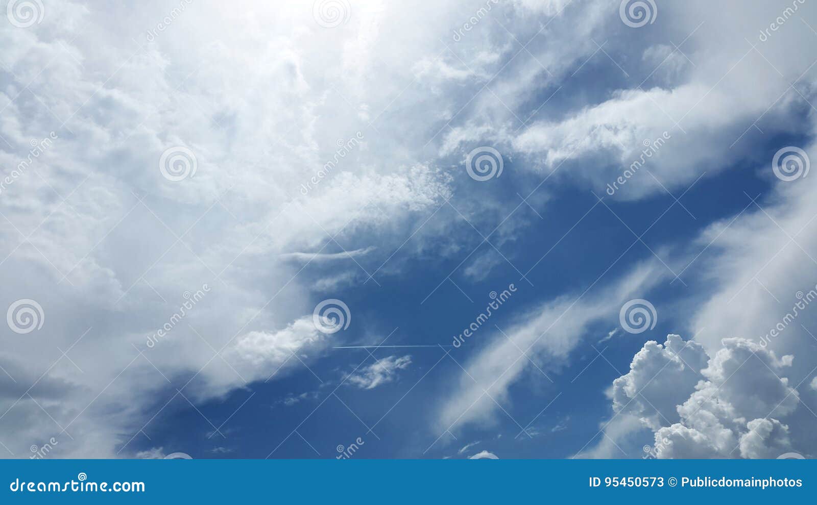 Himmel Moln, Dag, Stackmoln Bild. Bild: 95450573