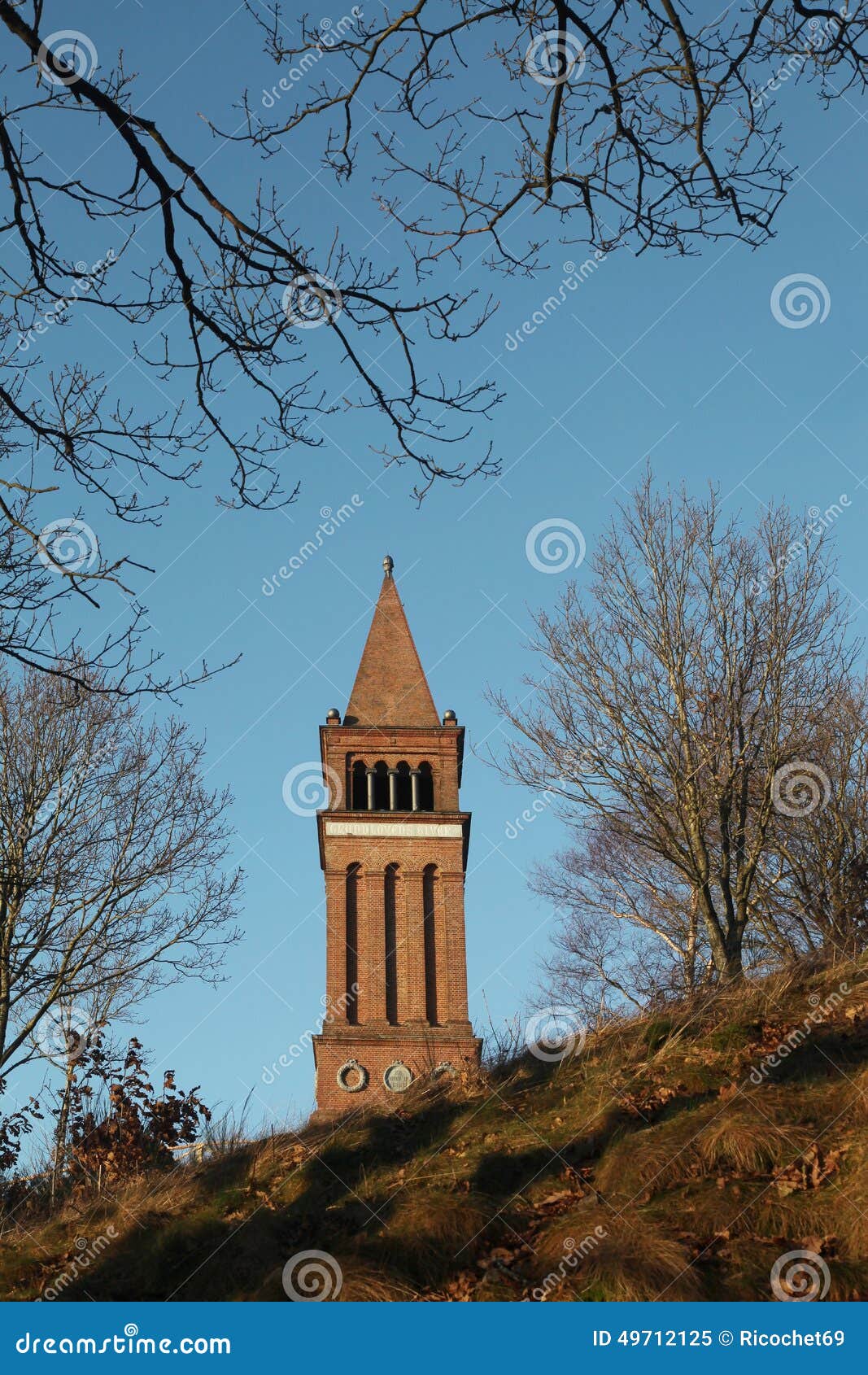 Himmelbjerget in Denmark stock image. Image of district - 49712125