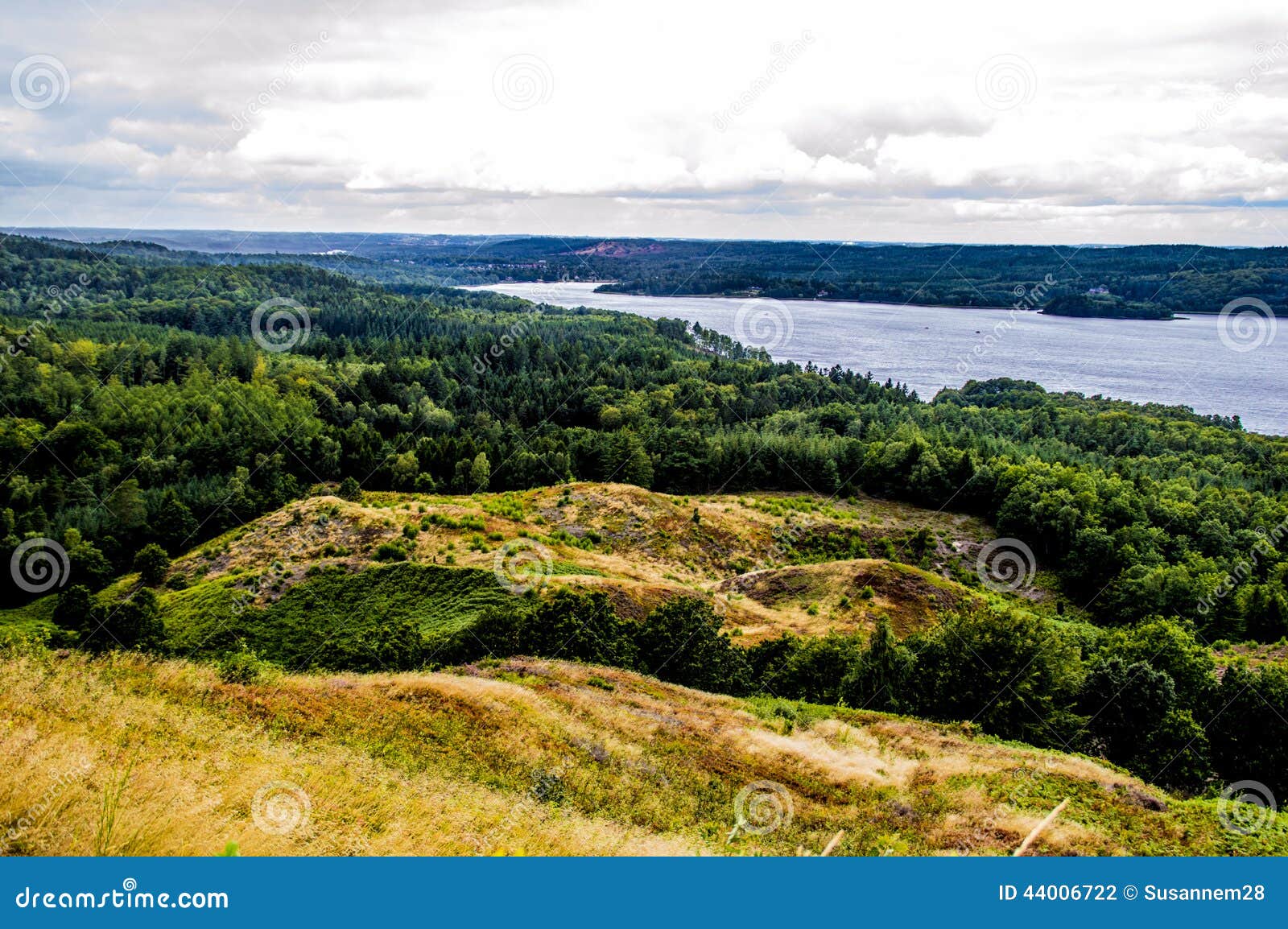 Himmelbjerget stock photo. Image of europe, himmelbjerget - 44006722