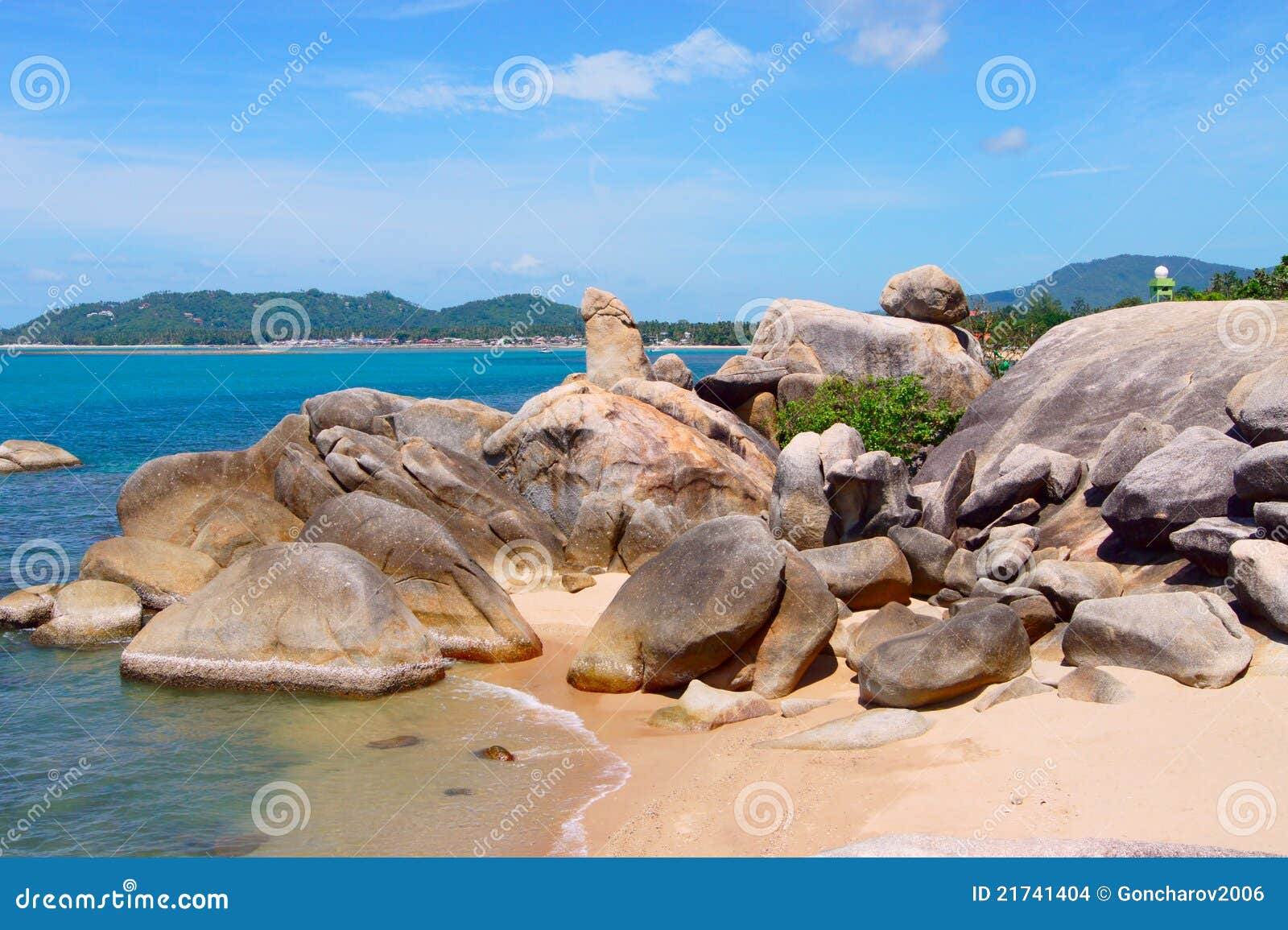 Hin Ta Rock Formation at Ko Samui, Thailand Stock Photo - Image of ...