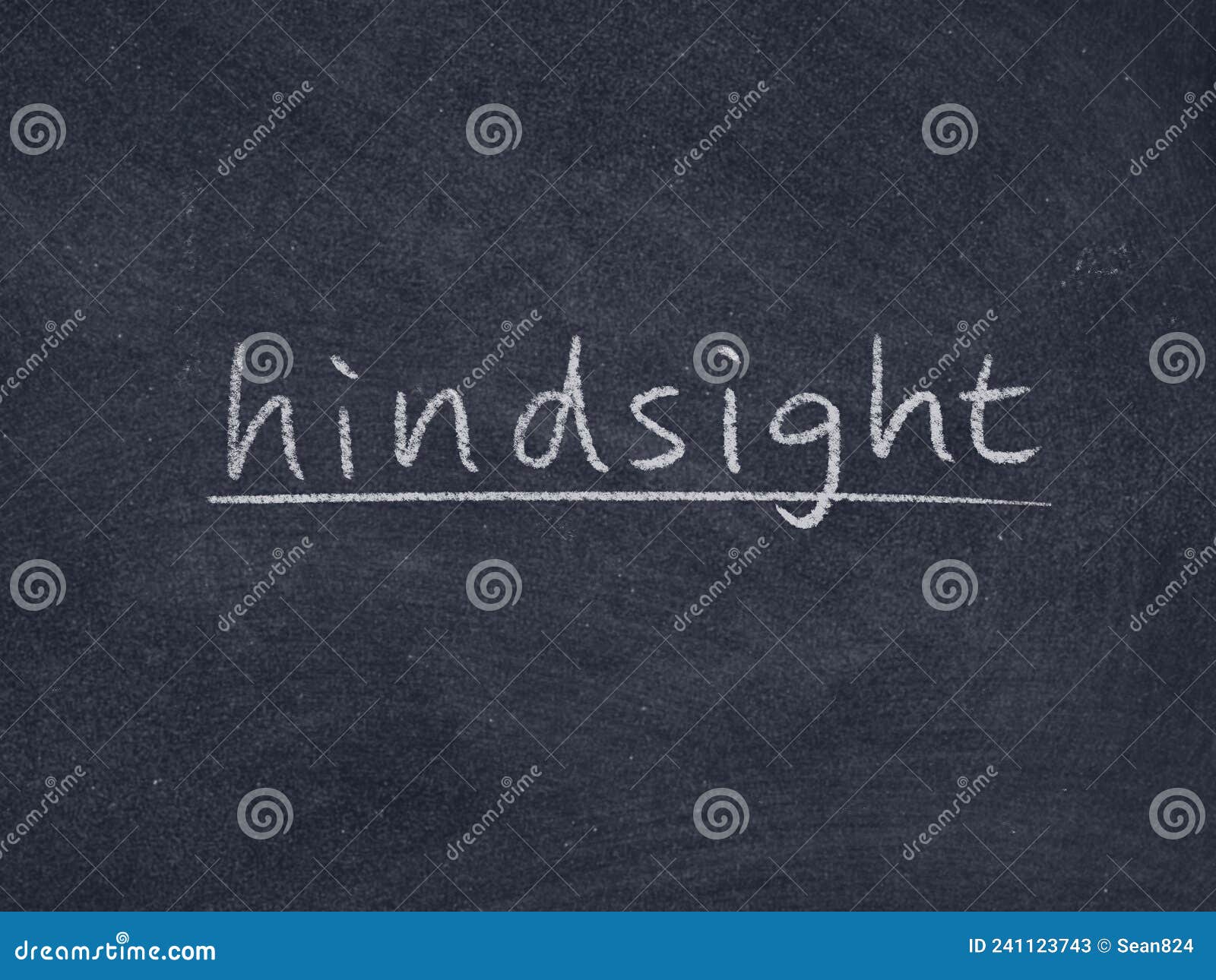 Hindsight stock illustration. Illustration of learning - 241123743
