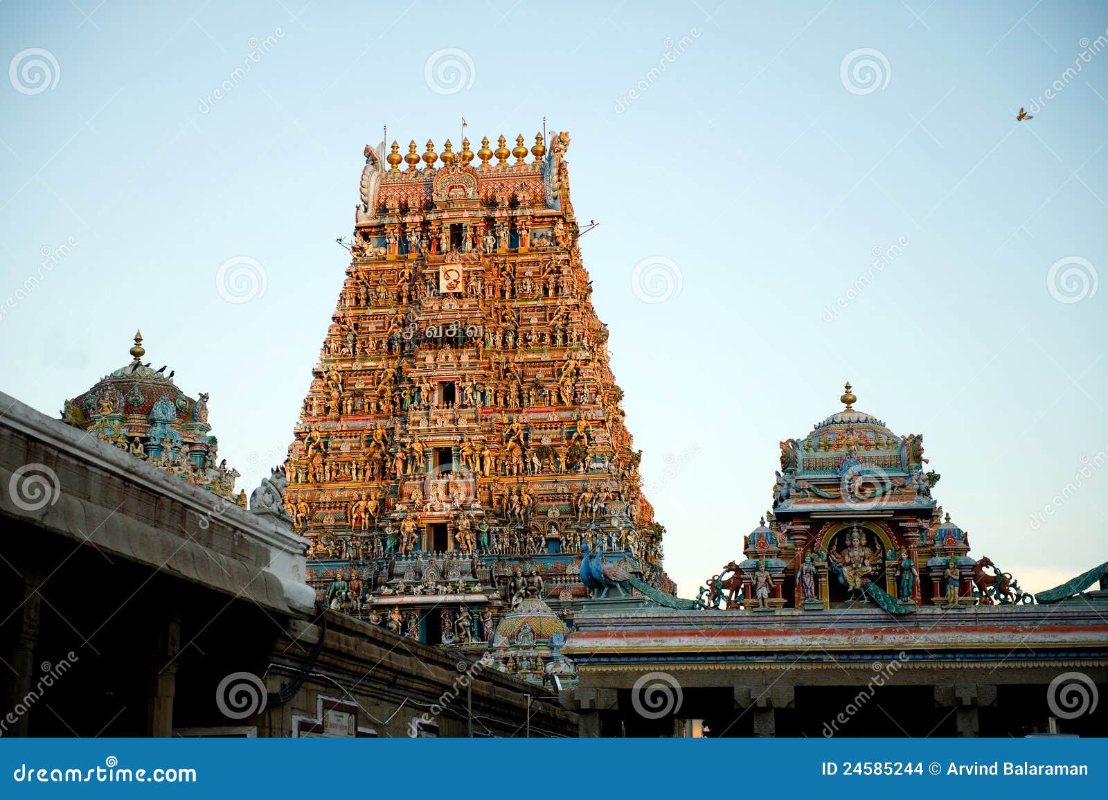 Hindu Architecture stock photo. Image of goddess, close - 24585244