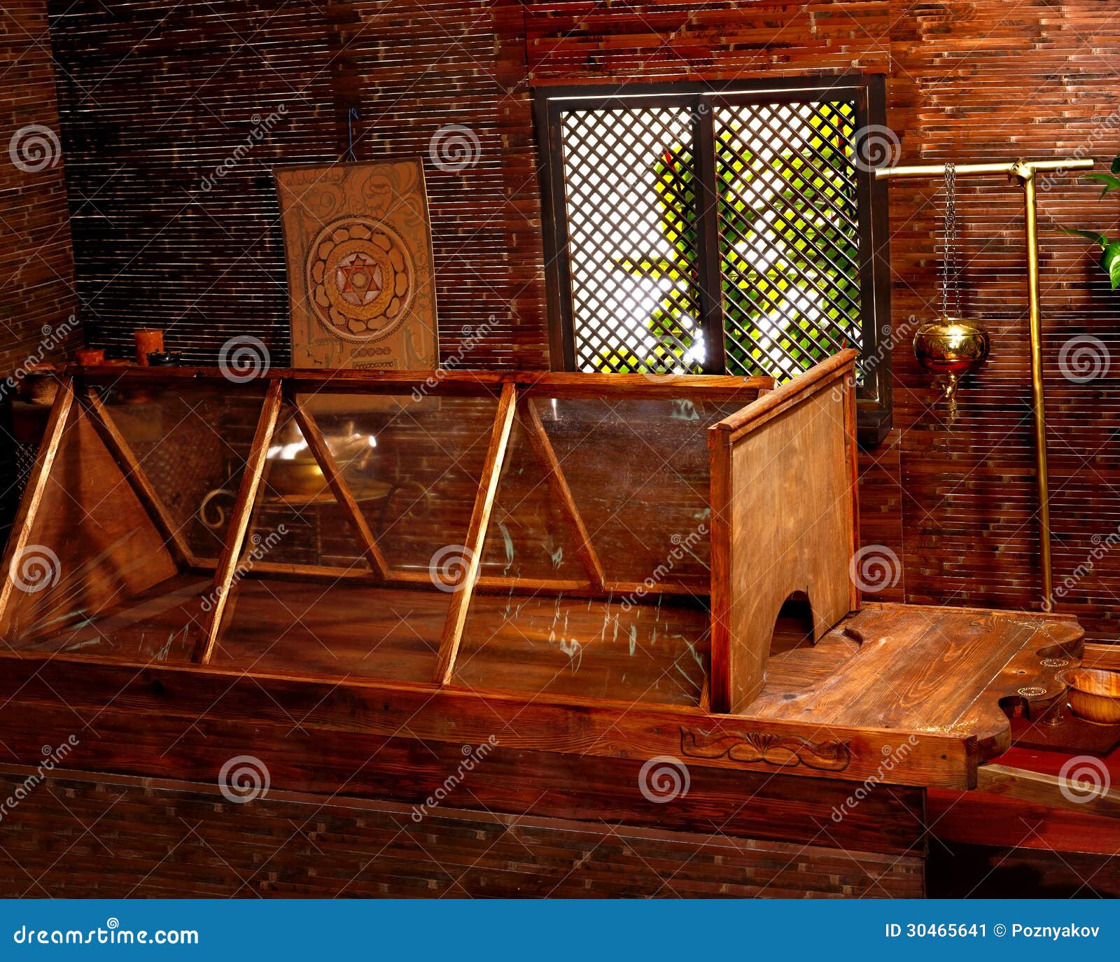 Hindu Ayurveda Massage Sauna. Stock Image - Image of people, massaging ...