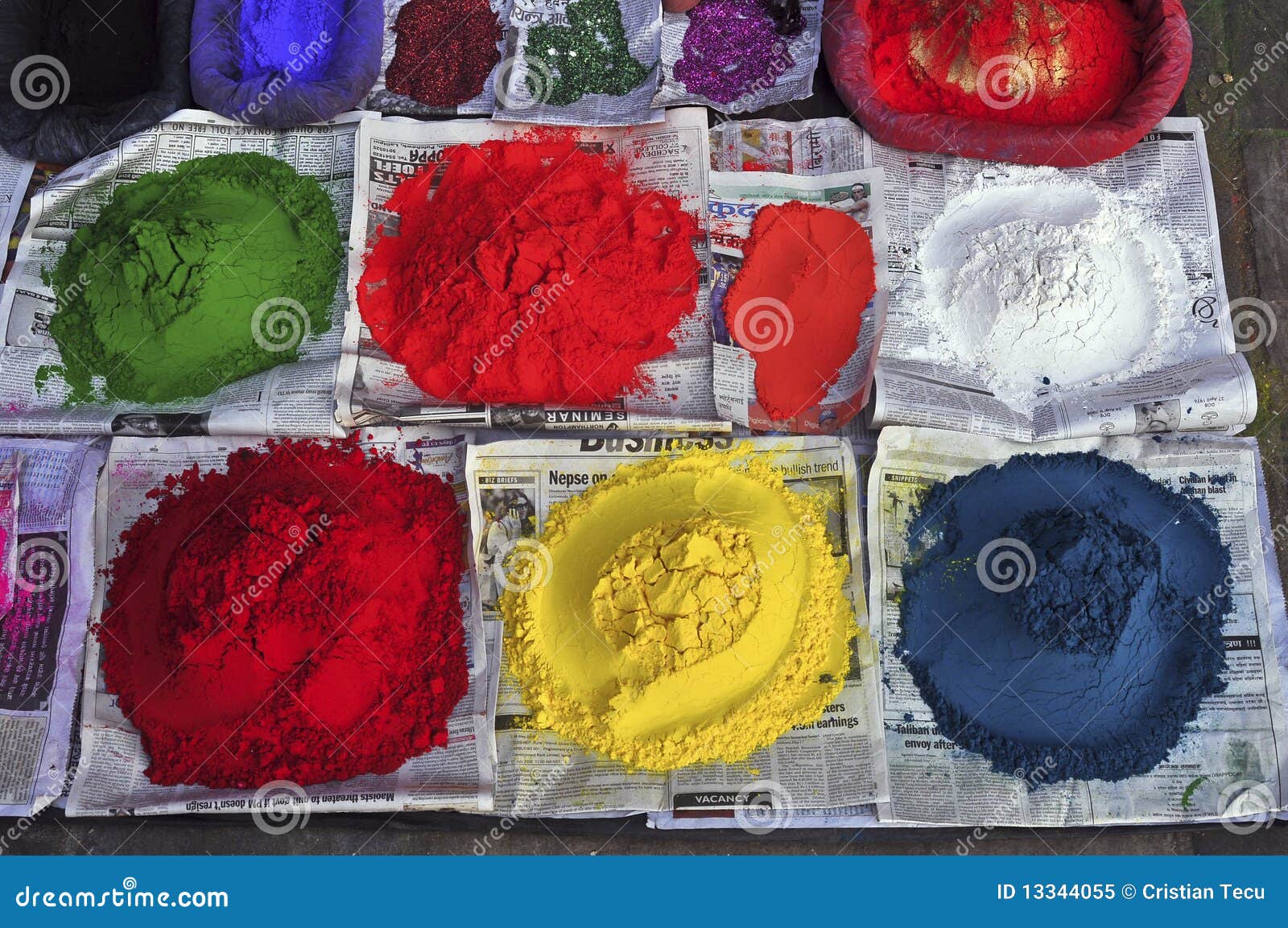 Hindu Colors stock image. Image of thamel, pink, asia - 13344055