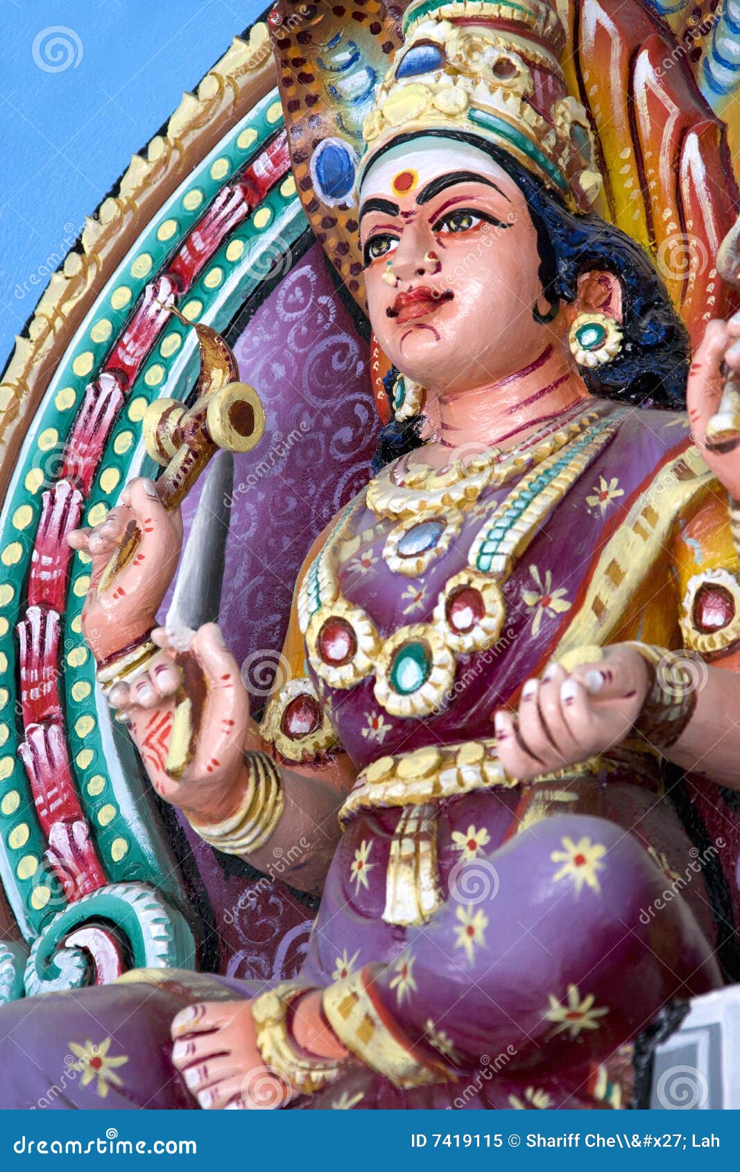 Hindu Deity stock image. Image of india, spirituality - 7419115