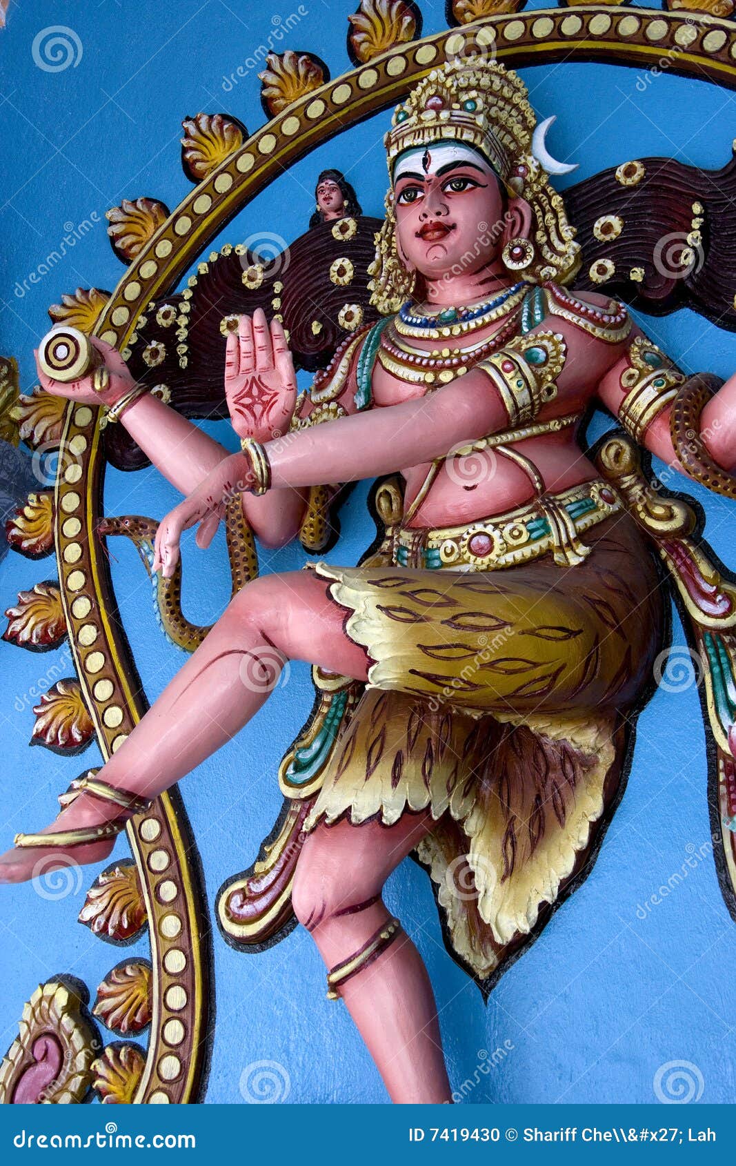 Hindu Deity Royalty-Free Stock Image | CartoonDealer.com #7419430