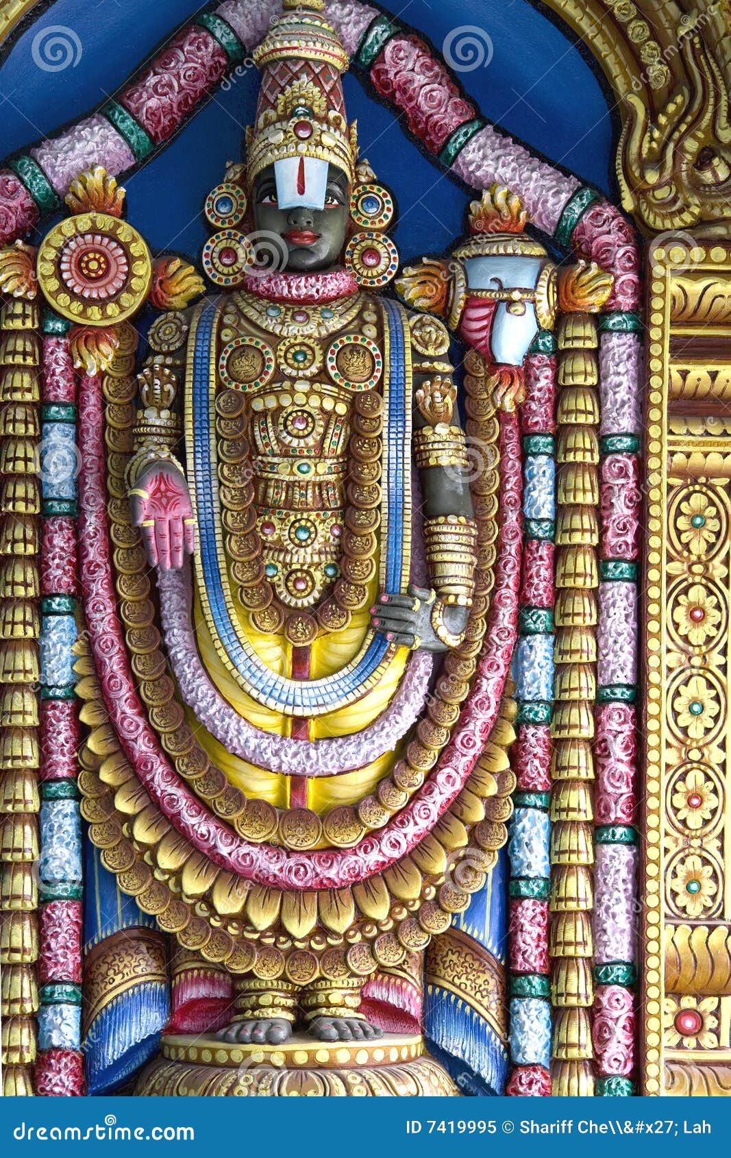 Hindu Deity stock image. Image of symbol, deity, statue - 7419995