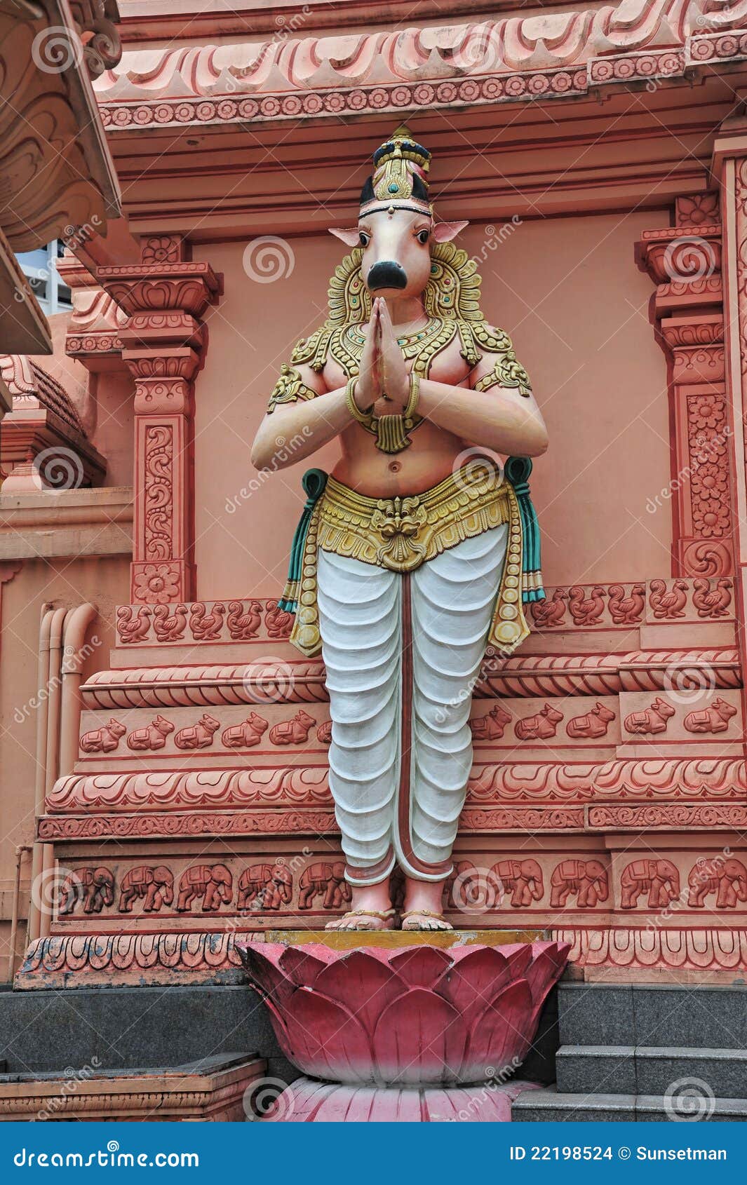 Hindu Deity Statue stock photo. Image of holy, detail - 22198524