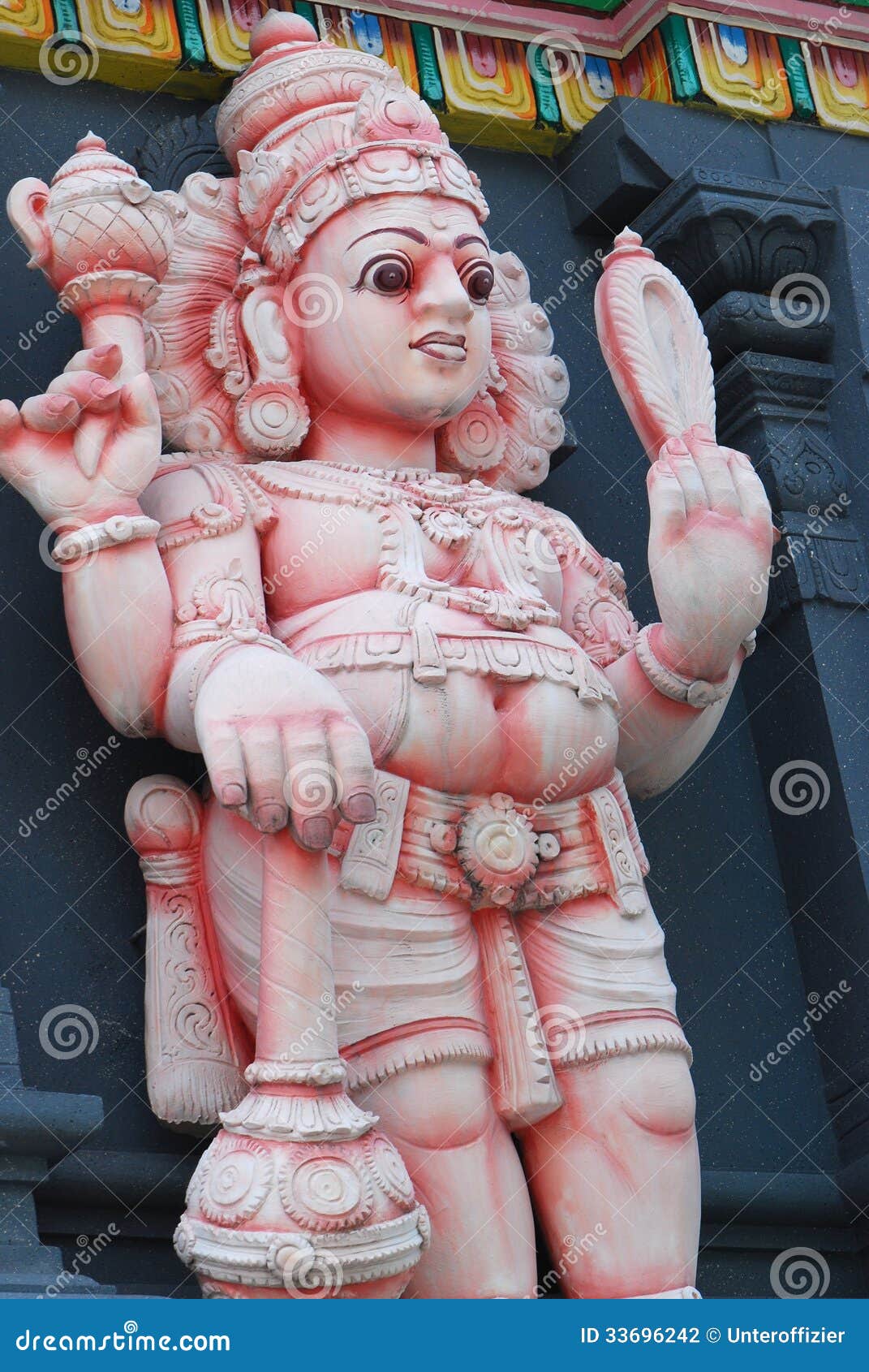 Hindu Deity Statue stock photo. Image of figurine, race - 33696242