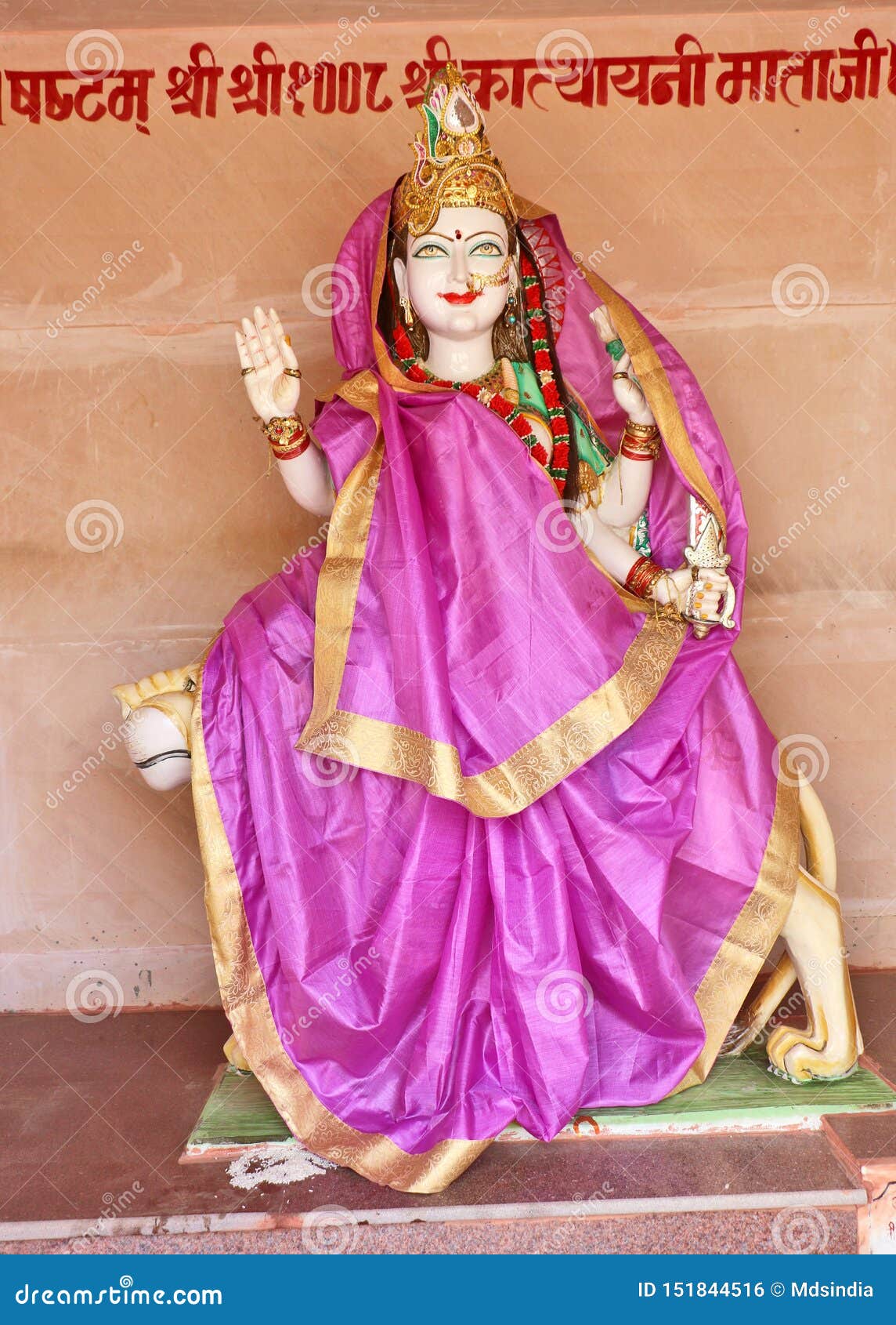 Hindu Deity Symbol of Power Editorial Photo - Image of decoration ...