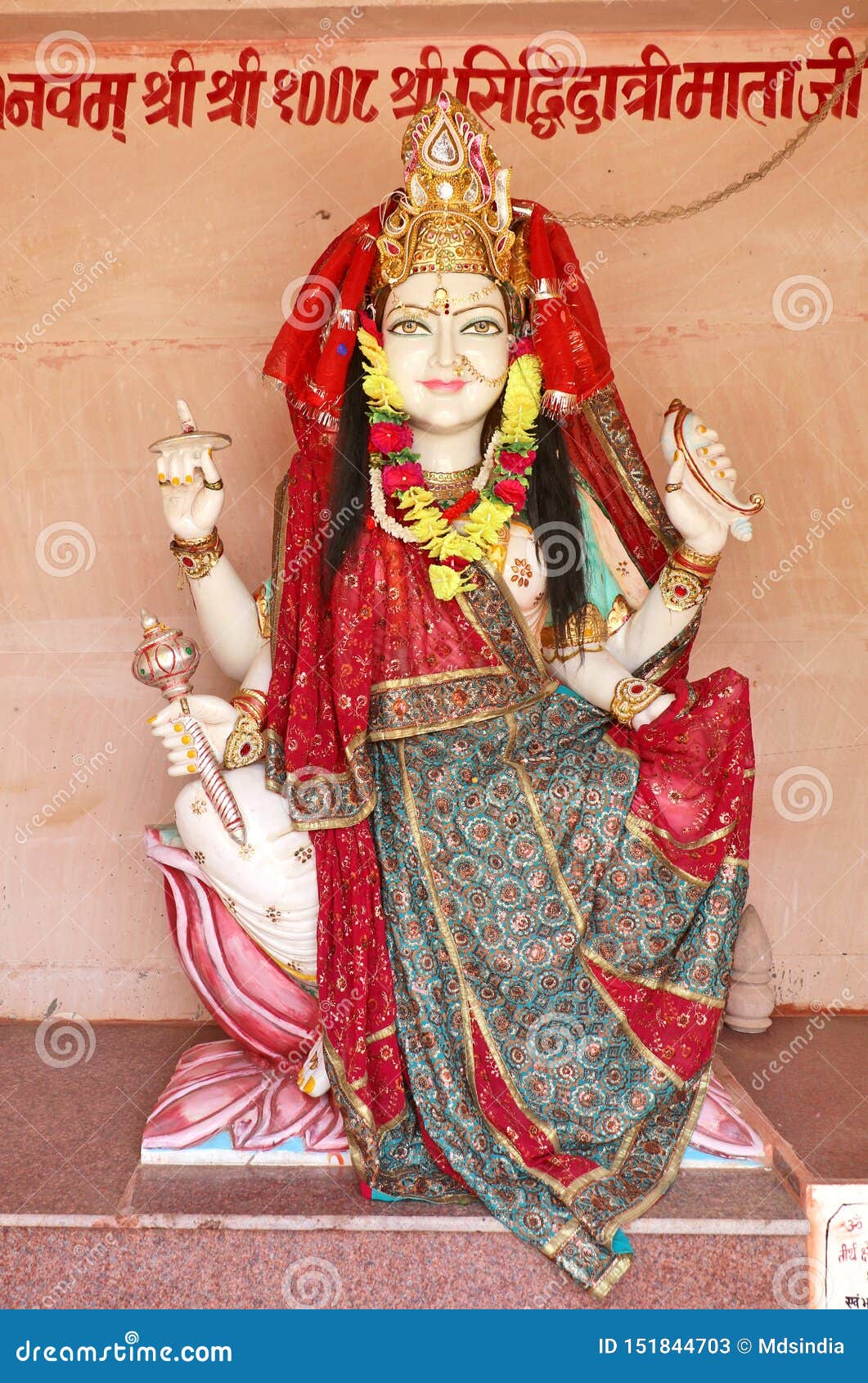 Hindu Deity Symbol of Power Editorial Stock Photo - Image of ceremony ...