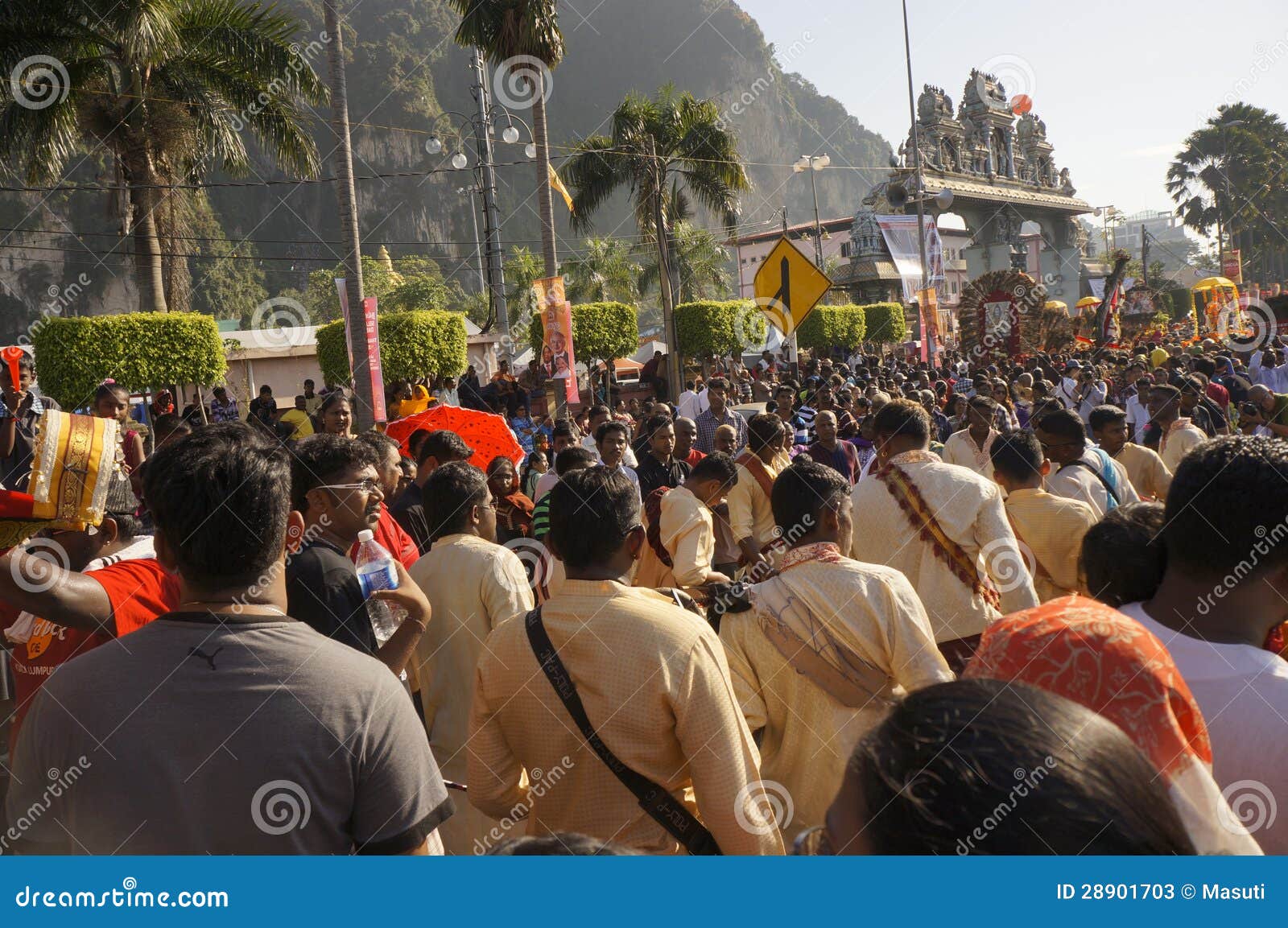 Hindu Devotees during Thaipusam Festival Editorial Stock Photo - Image ...