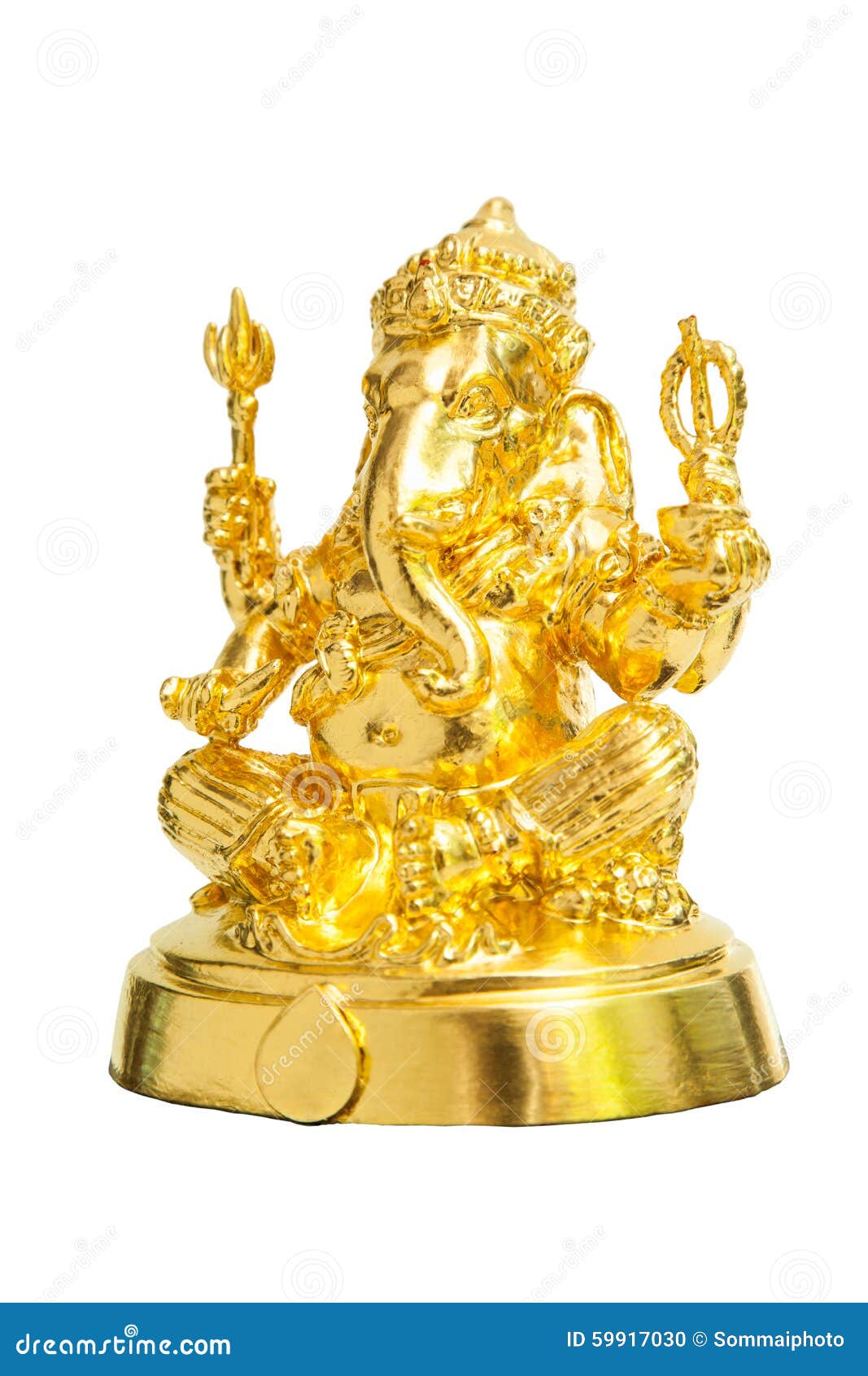 The Hindu god Ganesh stock photo. Image of asia, lord - 59917030