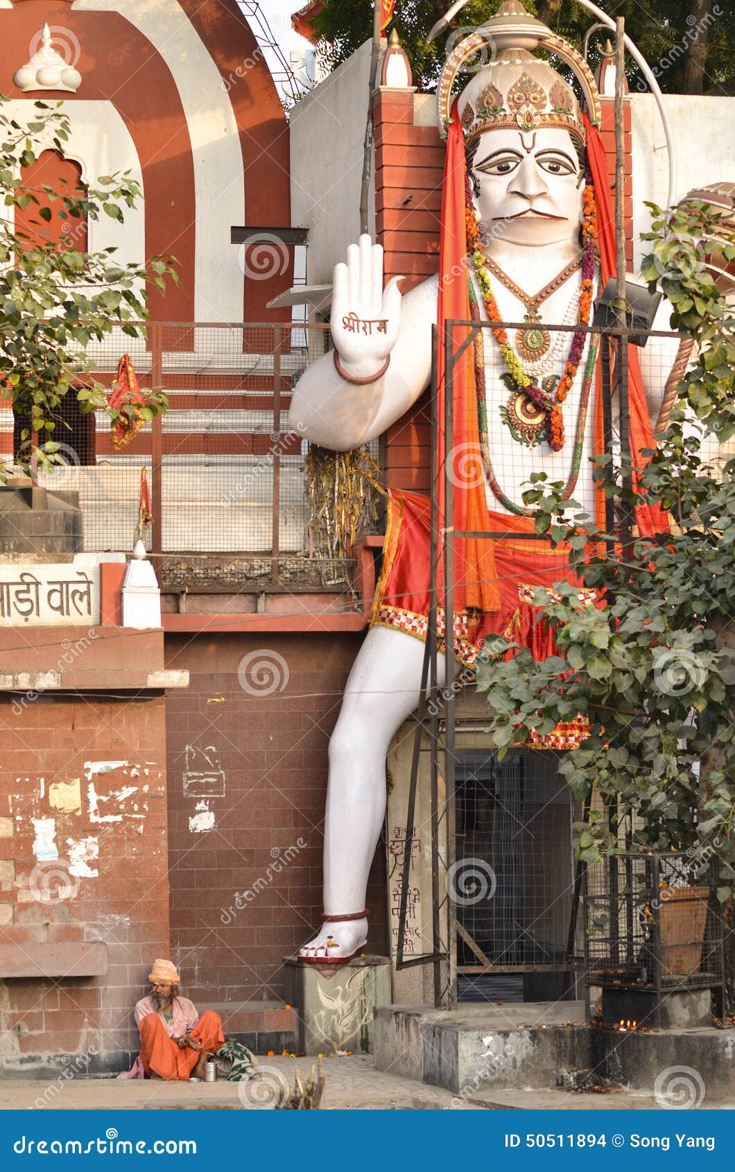Hindu God, Hanuman, editorial stock image. Image of hindu - 50511894