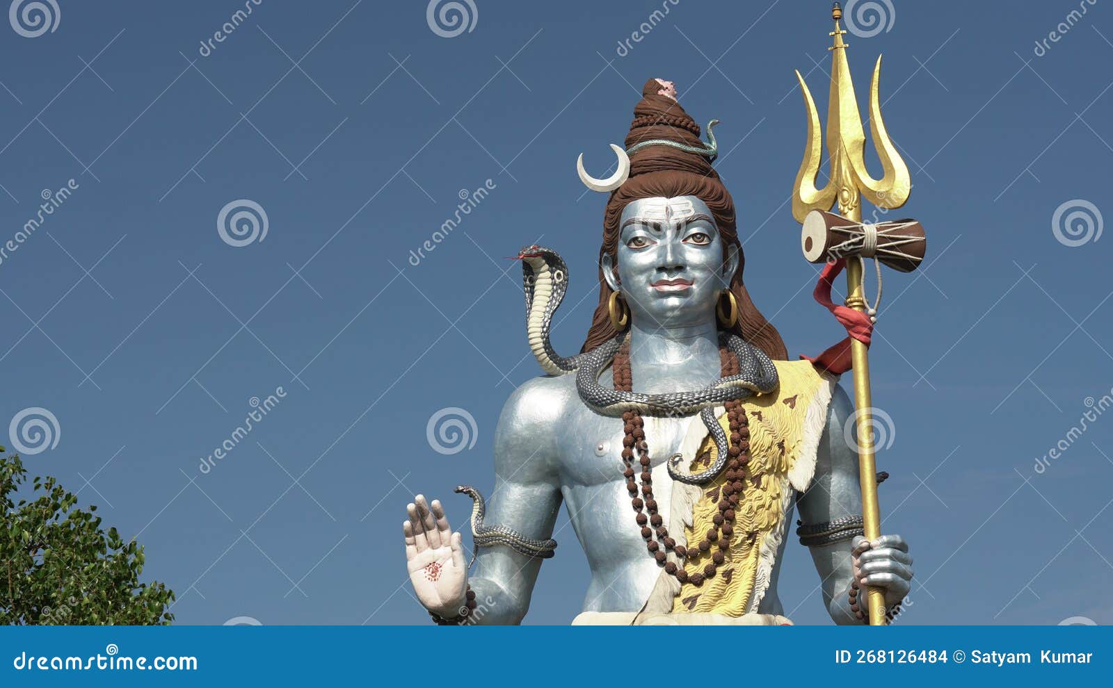 Hindu God shankar Ji image editorial stock image. Image of green ...