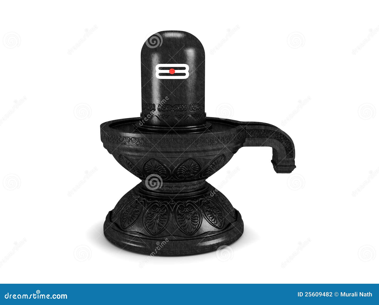 Hindu God Siva Linga stock photo. Image of shiva, dimensional - 25609482