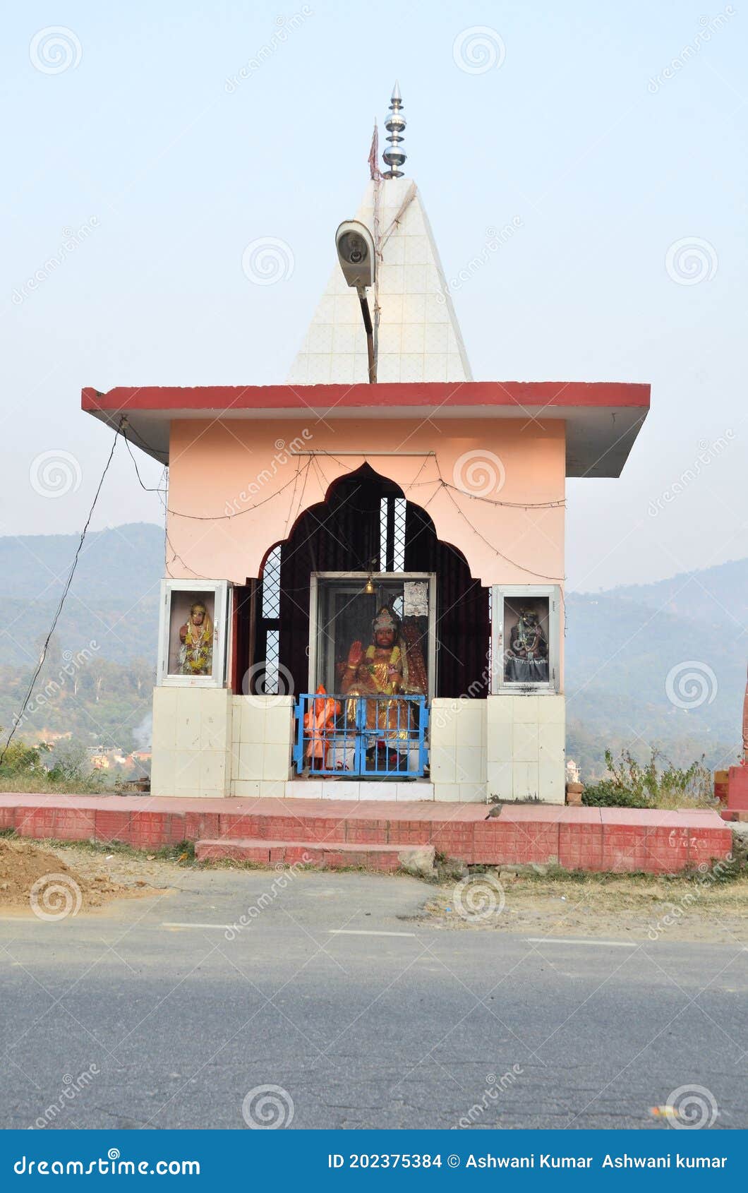 Hindu God Temple in Road Side Stock Photo - Image of side, hhindu ...