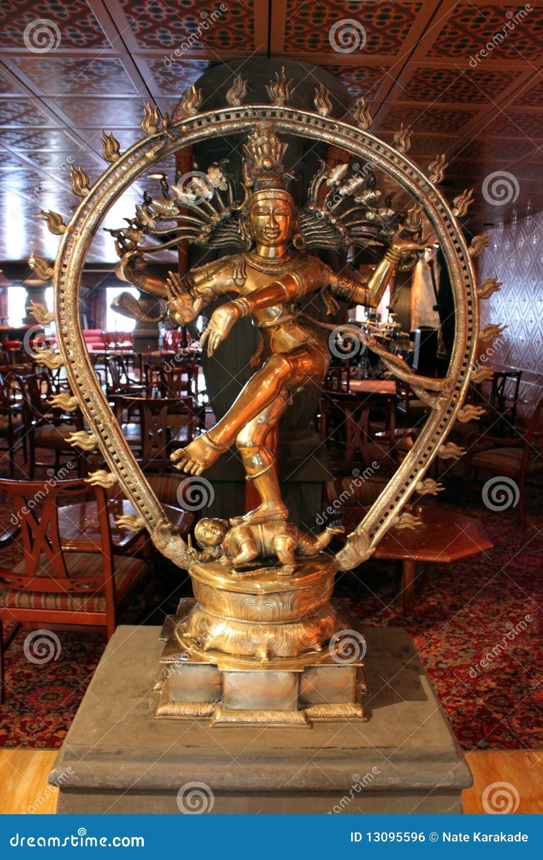 Hindu Goddess Statue, Hyderabad, India Stock Image | CartoonDealer.com ...